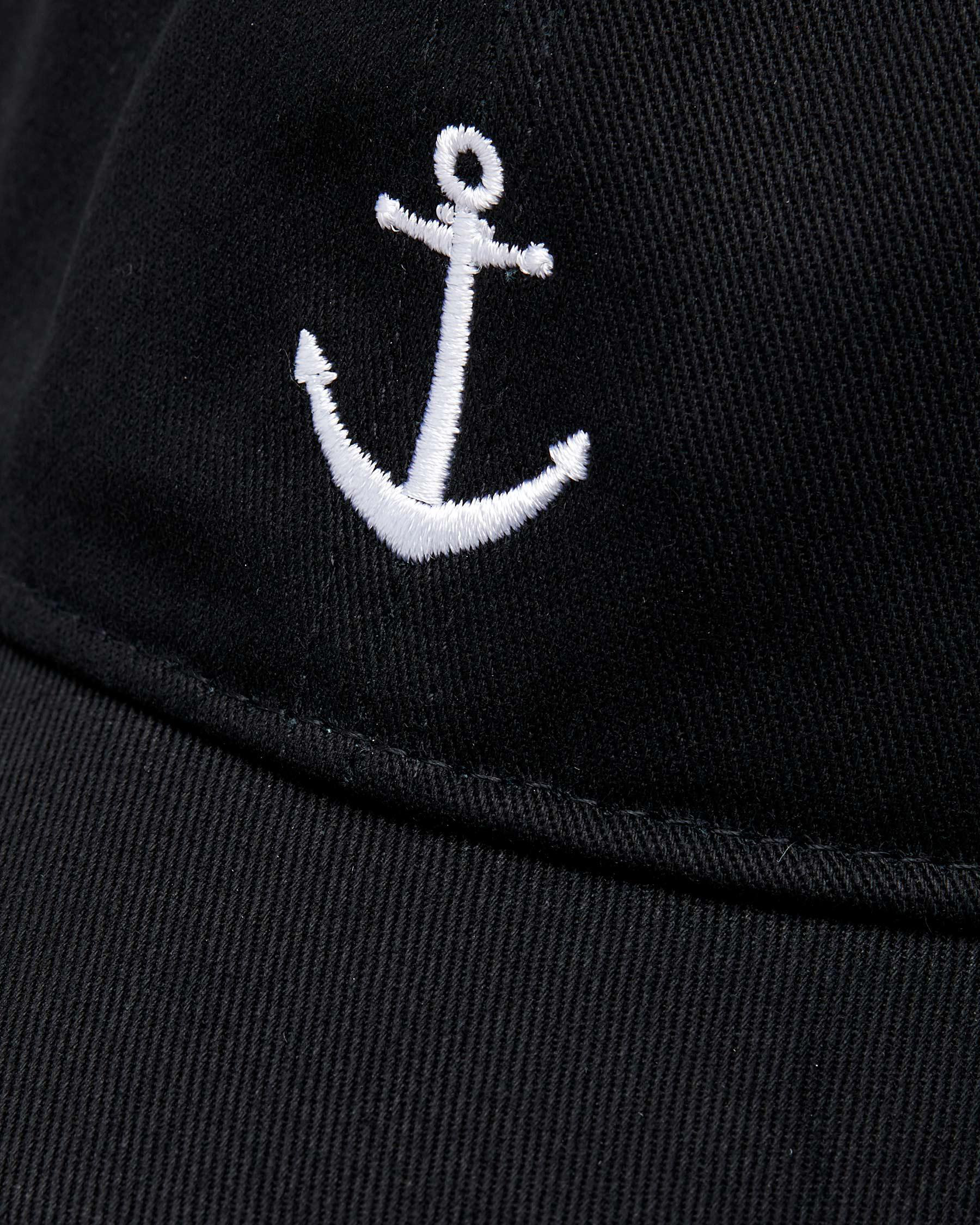 Shop Salty Life Anchor Dad Cap In Black - Fast Shipping & Easy Returns ...