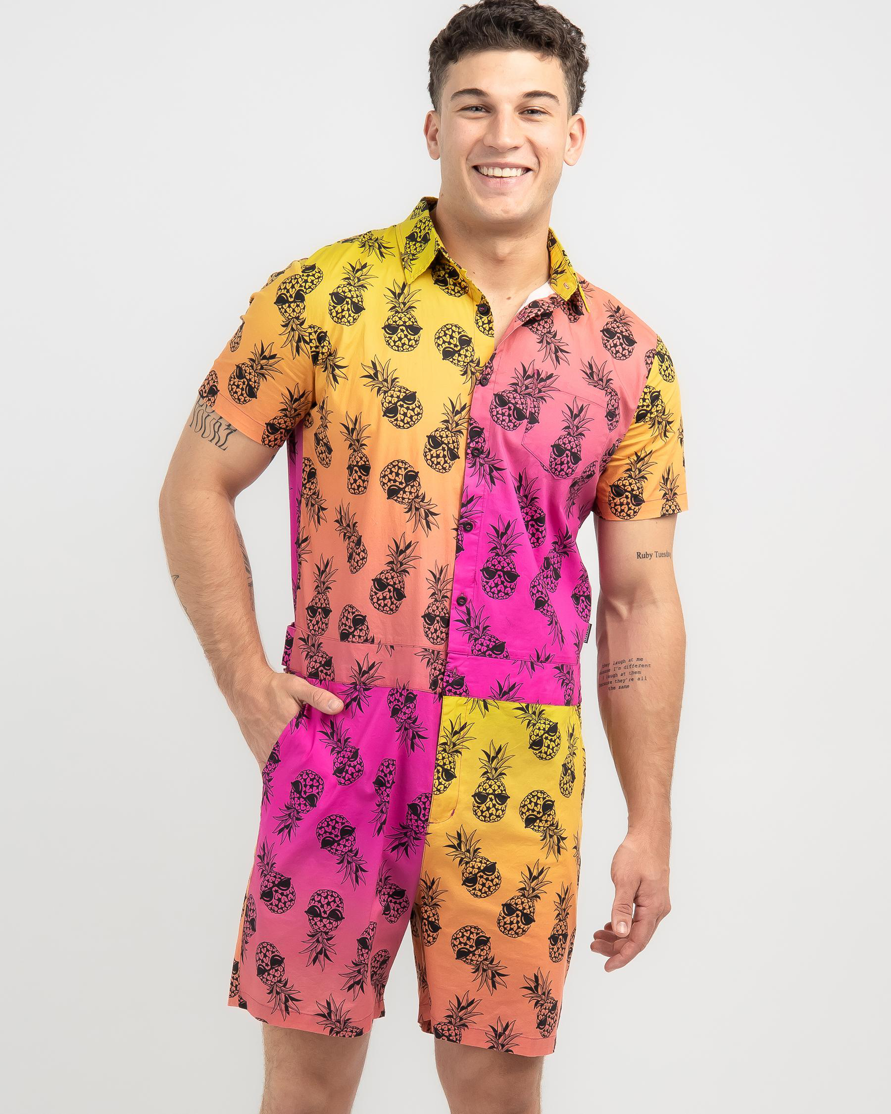 Shop Lucid Tropical Fade Romper In Multi - Fast Shipping & Easy Returns ...