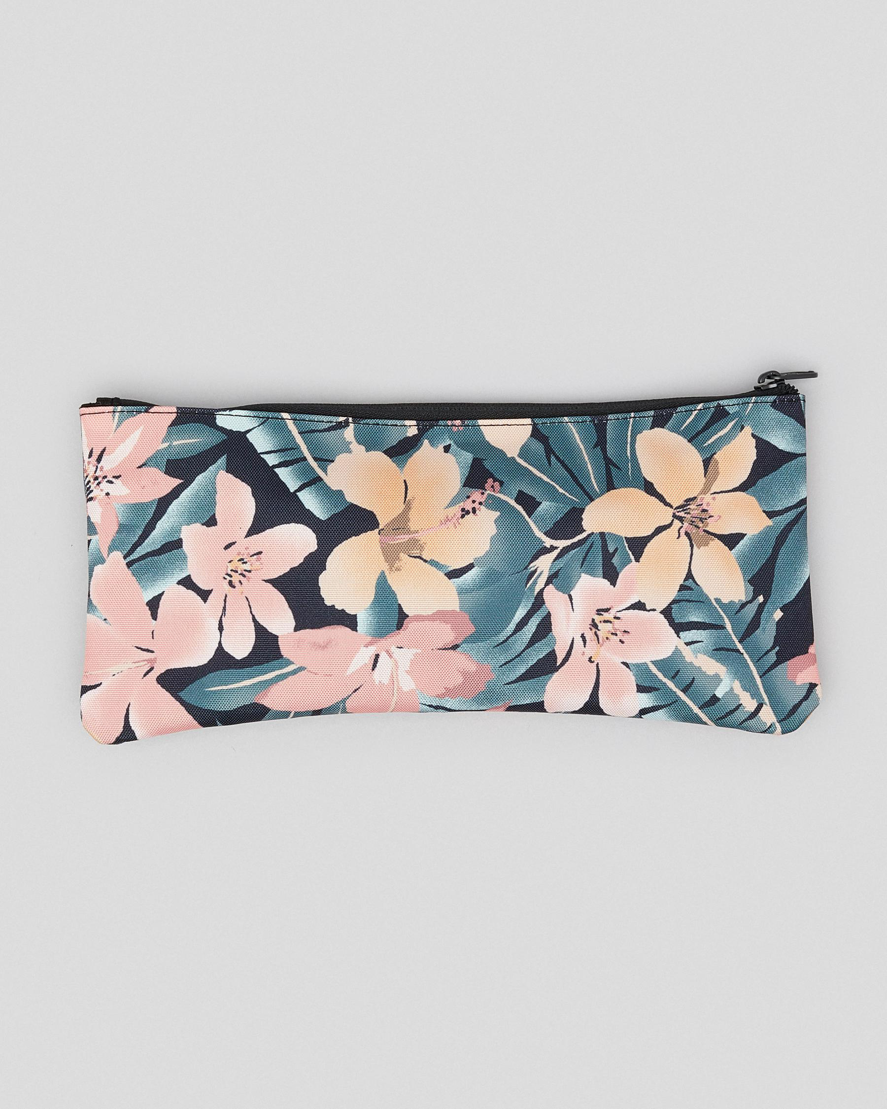 Shop Volcom Patch Attack Pencil Case In Coral - Fast Shipping & Easy Returns - City Beach Australia