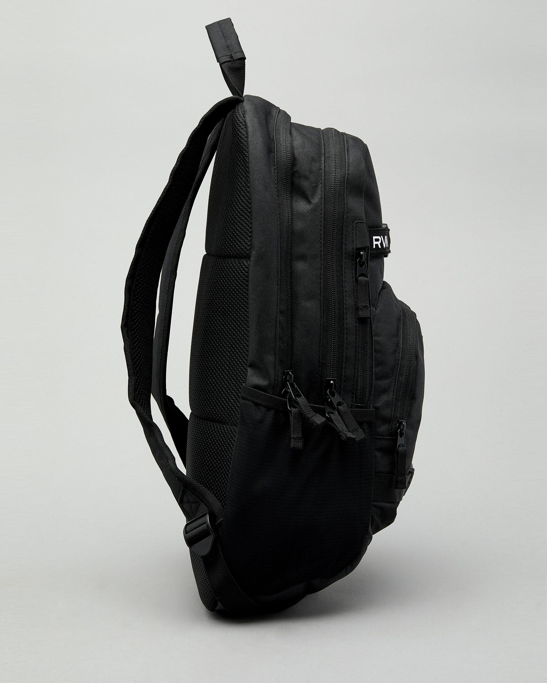 Shop RVCA Estate Deluxe Backpack In Black - Fast Shipping & Easy ...