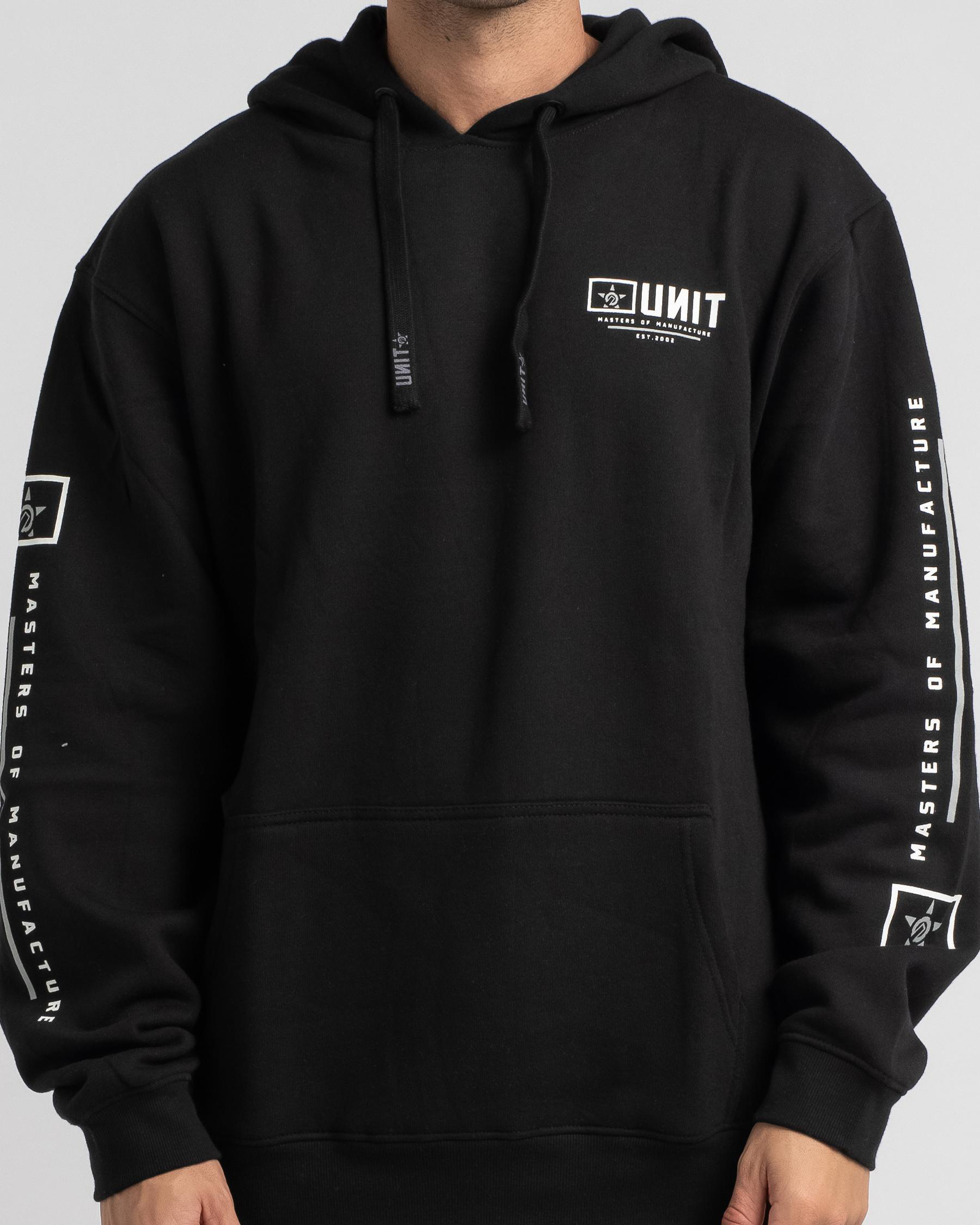 Shop Unit Gritt Hoodie In Black - Fast Shipping & Easy Returns - City ...