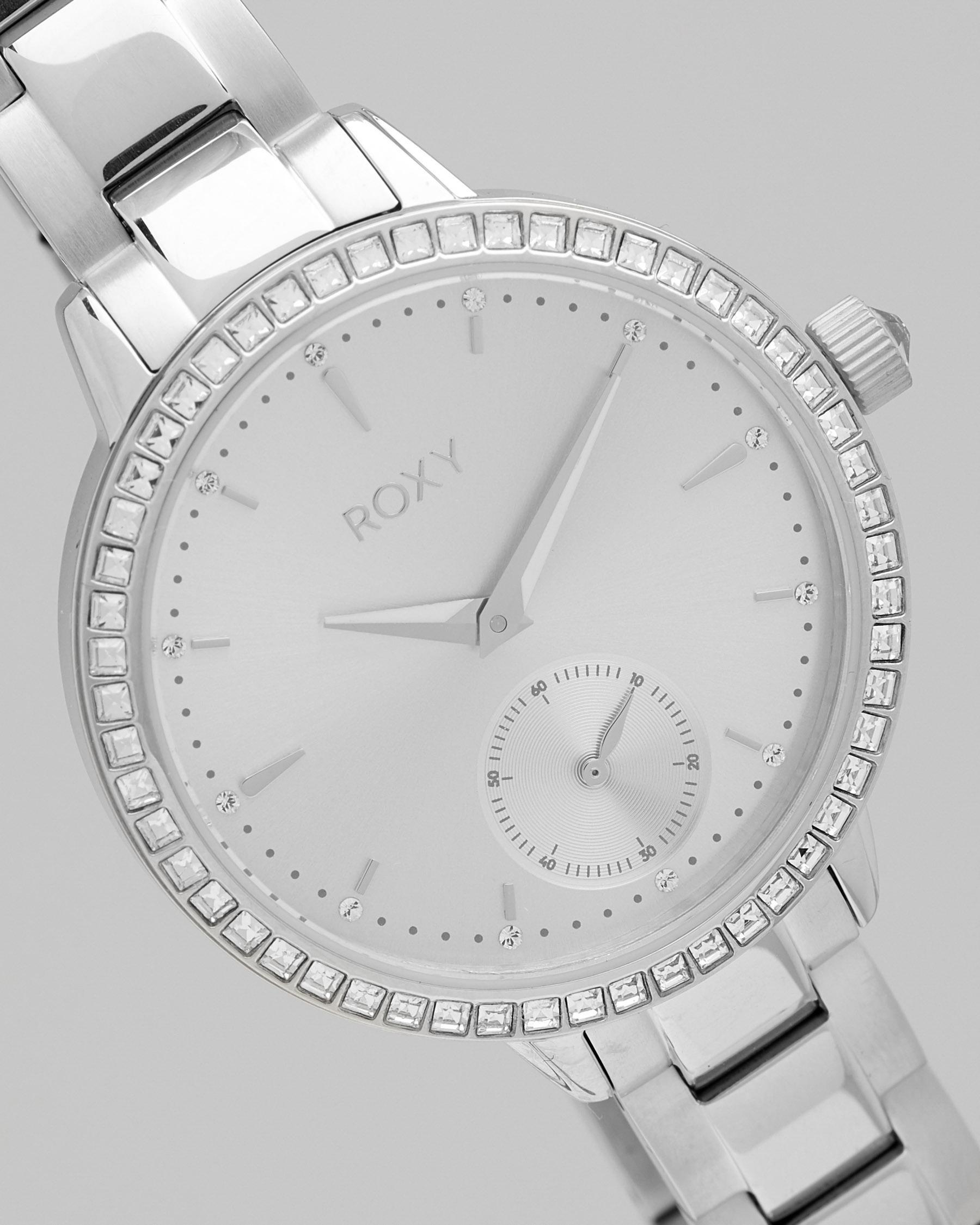 Shop Roxy Bilinga Watch In Silver - Fast Shipping & Easy Returns - City ...