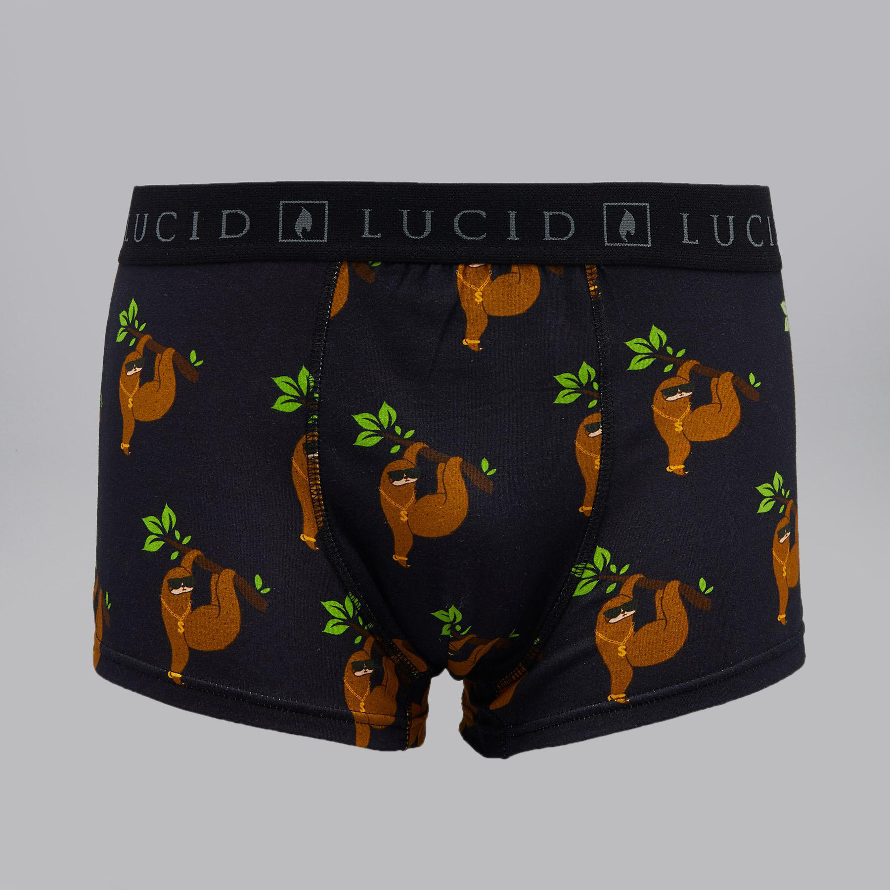 Shop Lucid Hanging Fitted Boxer In Black - Fast Shipping & Easy Returns ...