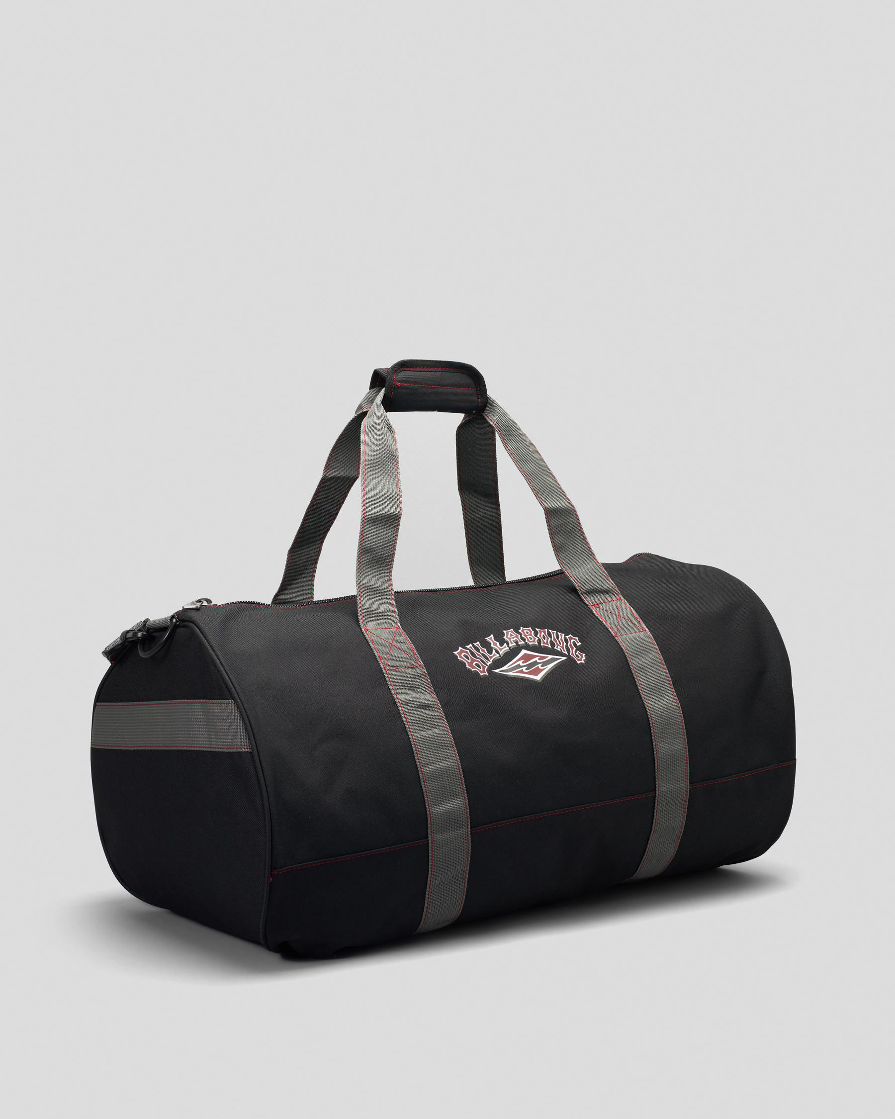 Shop Billabong Traditional Duffle Bag In Black - Fast Shipping & Easy ...