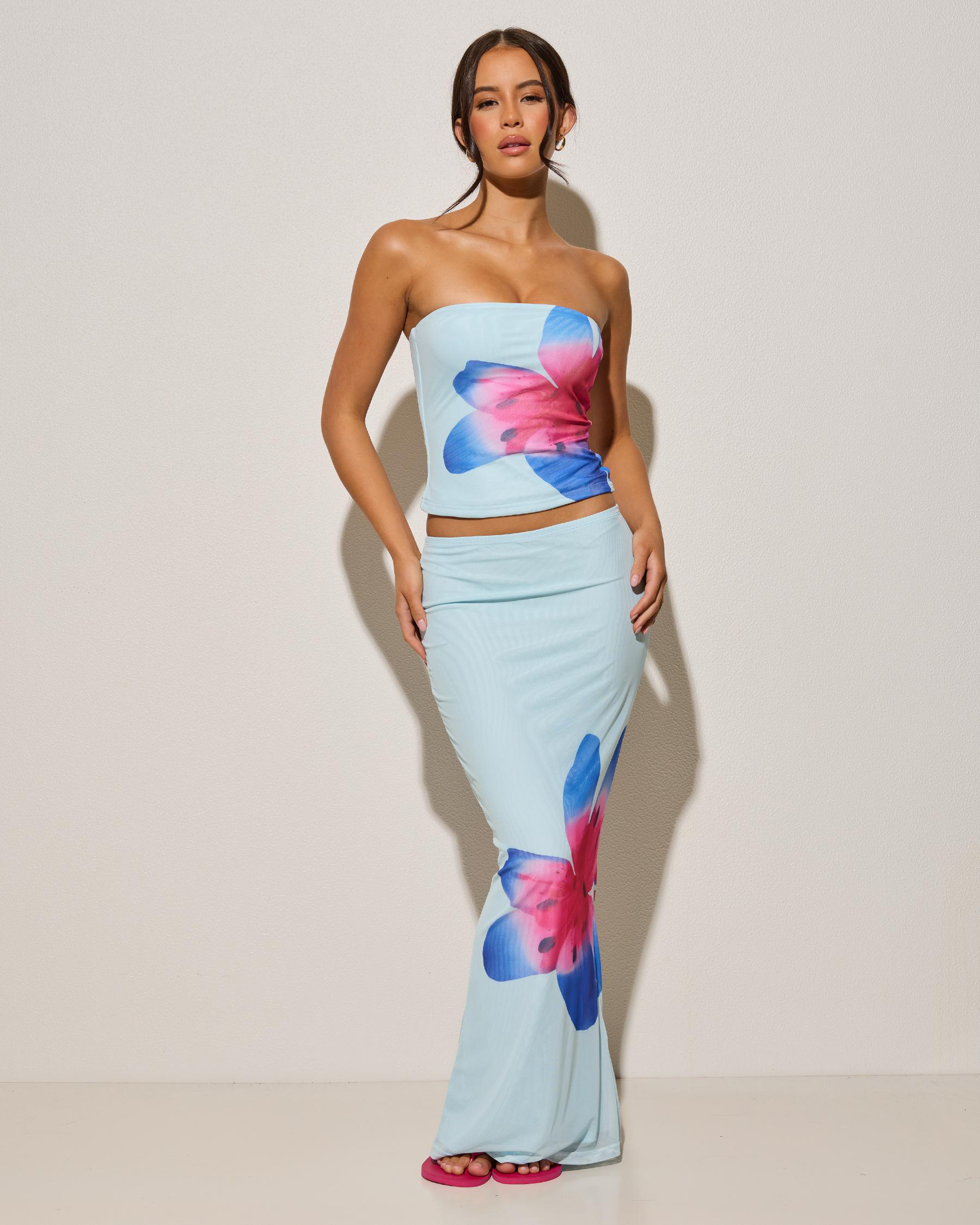 Mooloola Cove Tube Top In Blue - FREE* Shipping & Easy Returns - City ...