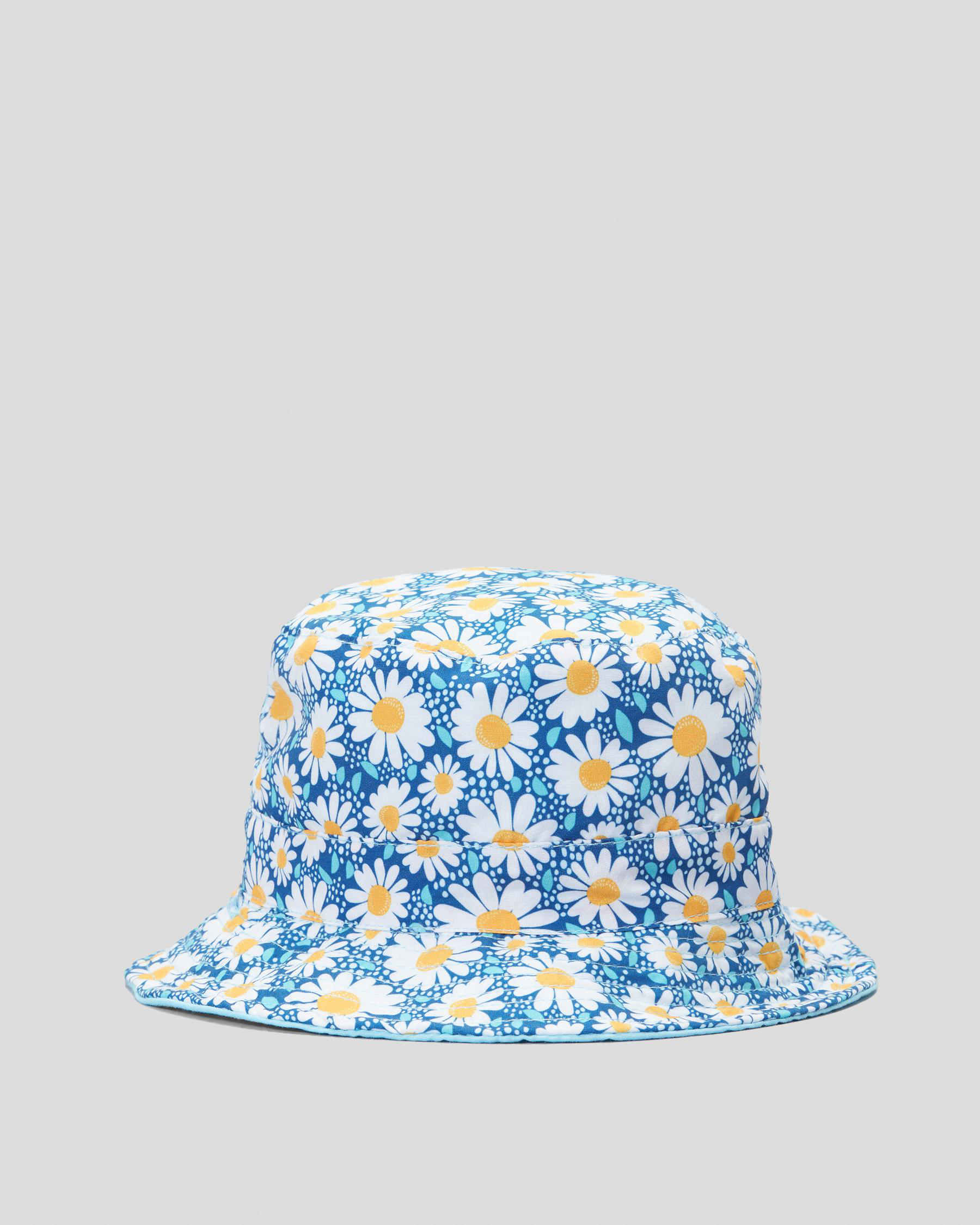Shop Mooloola Toddlers' Daisy Bucket Hat In Blue - Fast Shipping & Easy ...