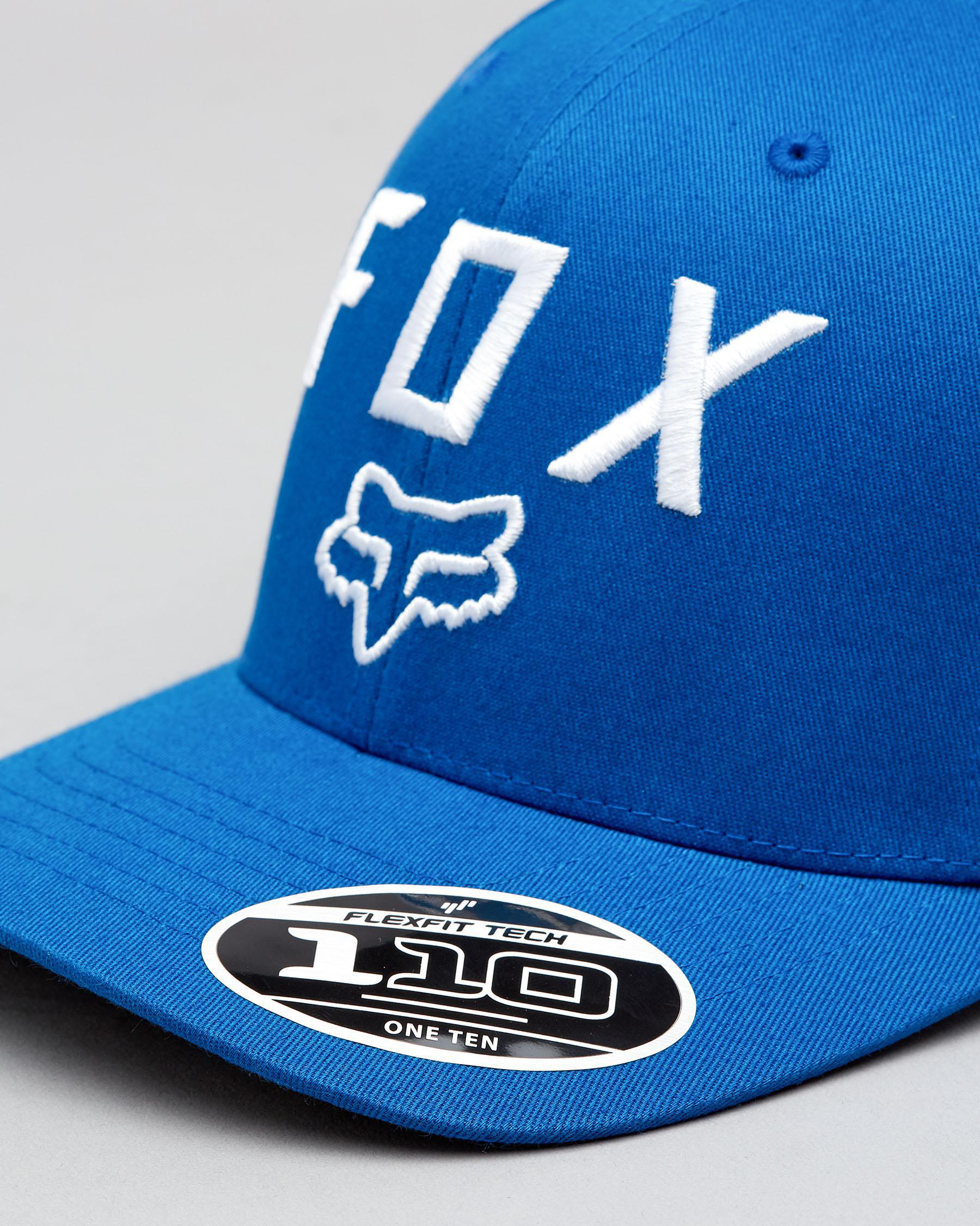 Shop Fox Legacy Moth 110 Cap In Royal Blue - Fast Shipping & Easy ...