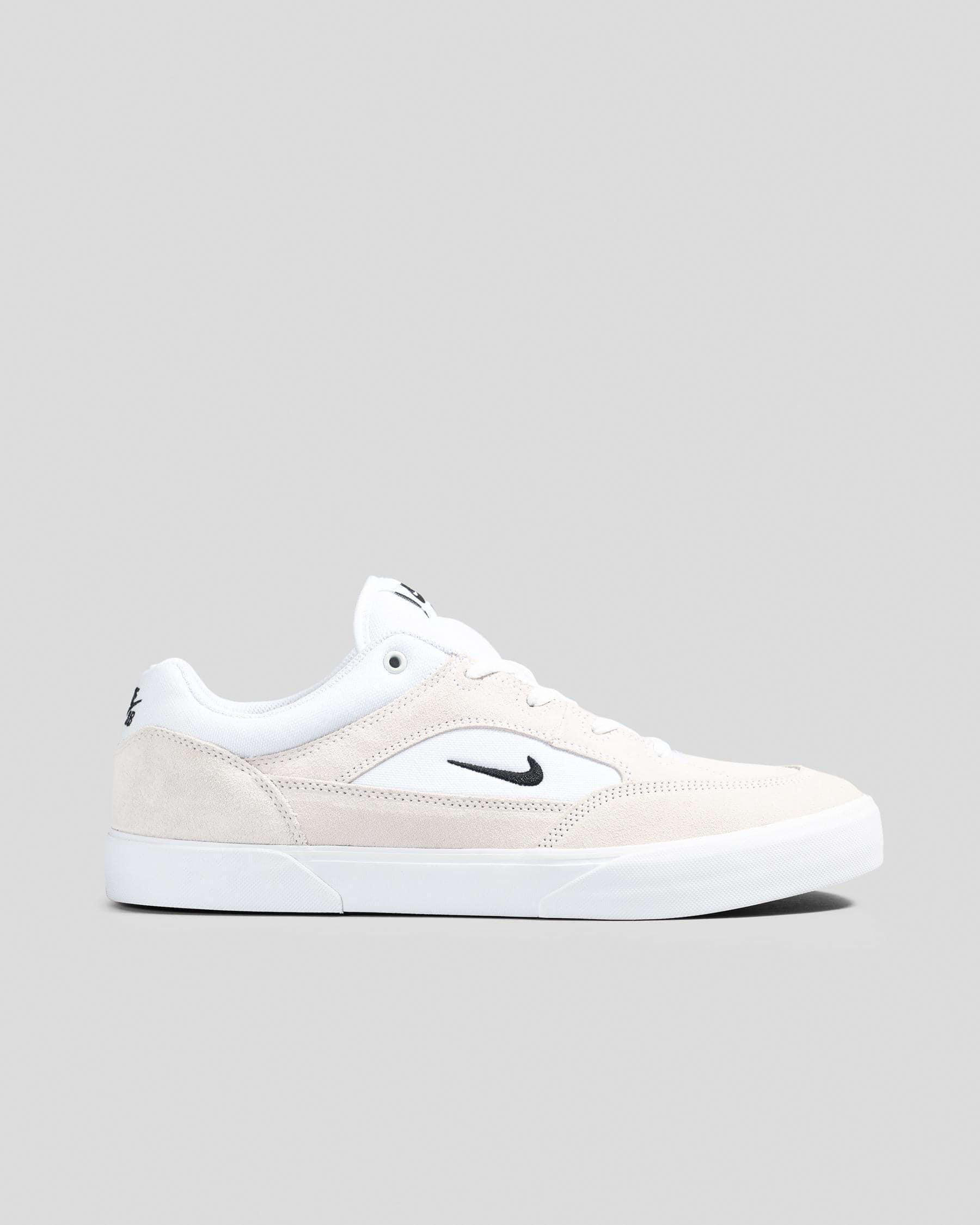 Nike SB Malor Shoes In White/black-summit White-gum Light Brown - FREE* Shipping & Easy Returns ...
