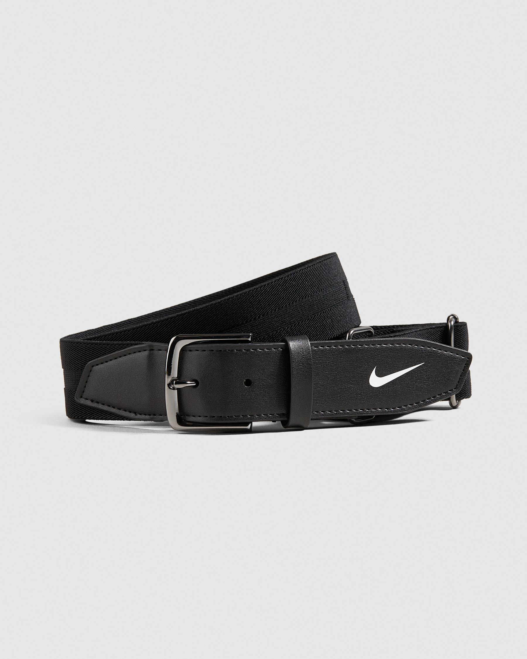 Nike Baseball Belt In Black/white - FREE* Shipping & Easy Returns ...