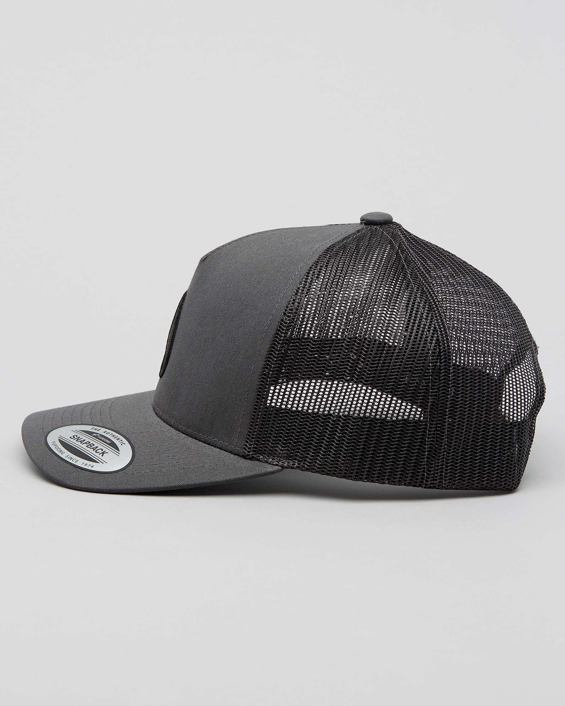Nixon Iconed Trucker Cap In Charcoal/ Black | City Beach Australia