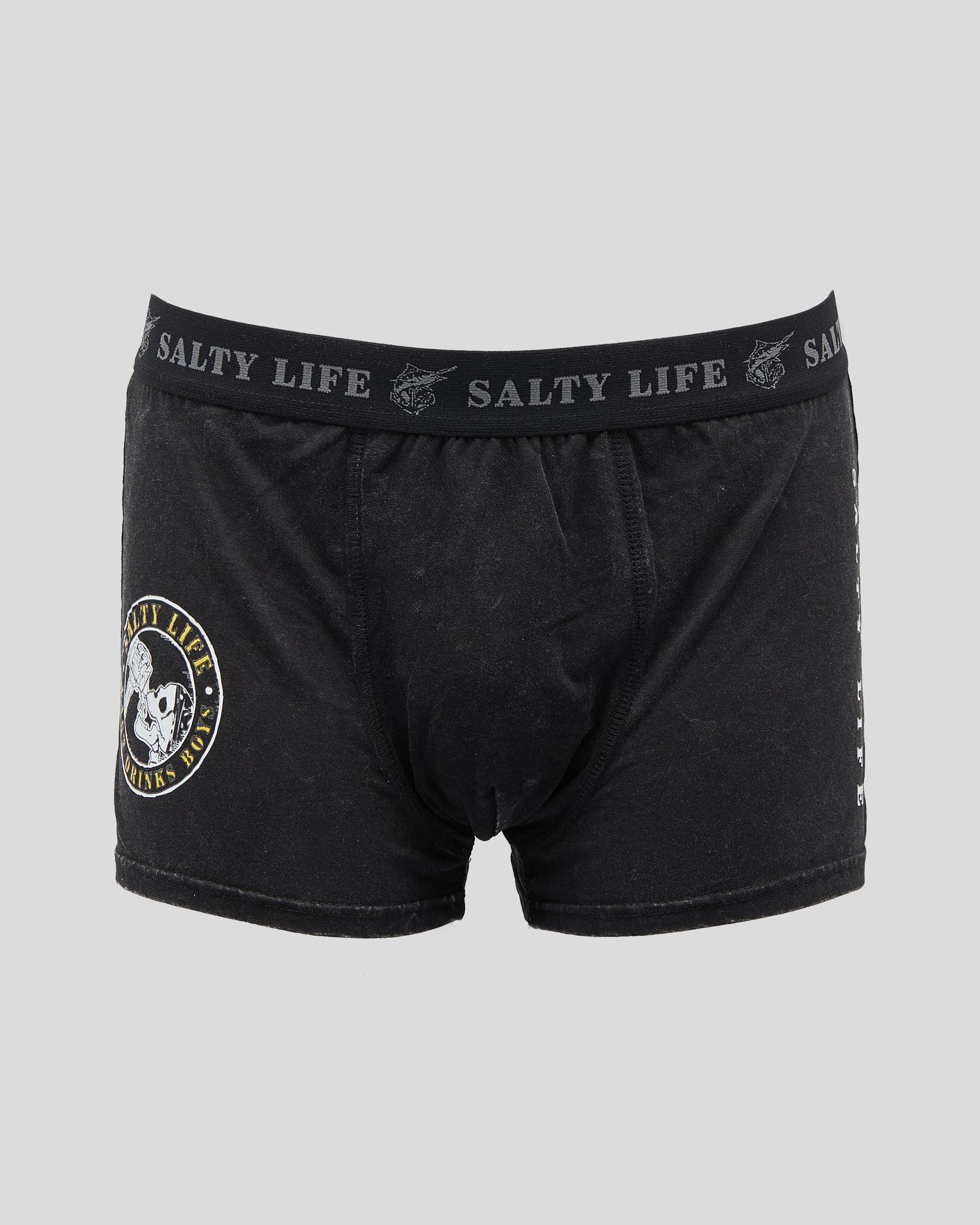 Shop Salty Life Skullabeer Boxers In Multi - Fast Shipping & Easy ...