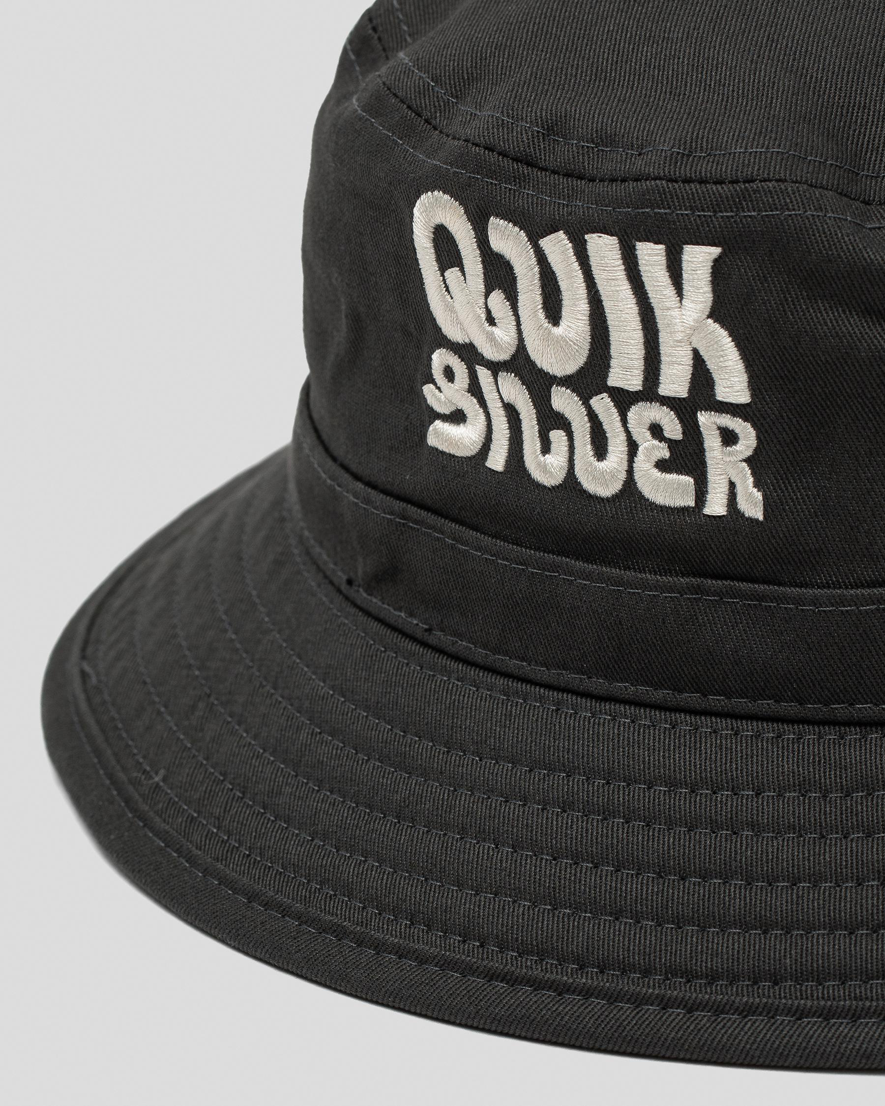 Shop Quiksilver Vacation Bucket Hat In Tarmac - Fast Shipping & Easy ...