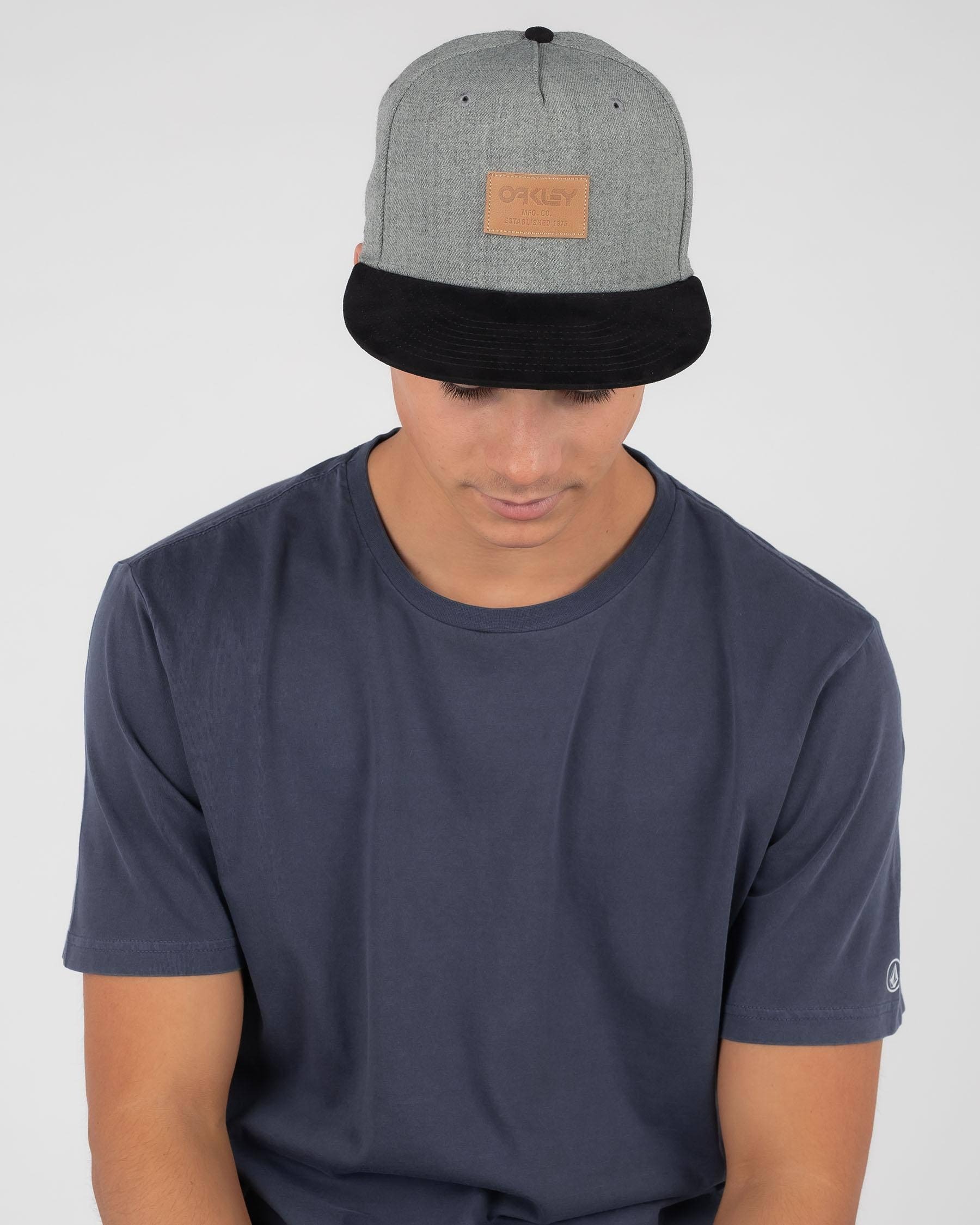 Shop Oakley Repo X Cap In Grey/black - Fast Shipping & Easy Returns ...