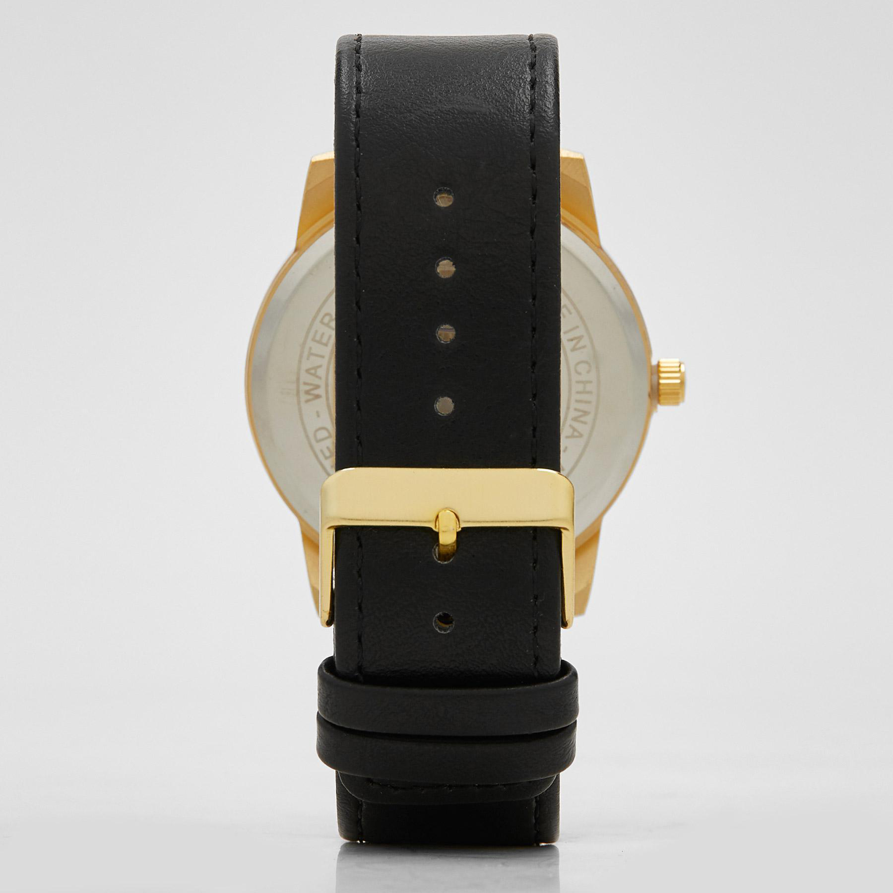 Shop Lucid Spirit Watch In Black/gold/black/gold - Fast Shipping & Easy ...