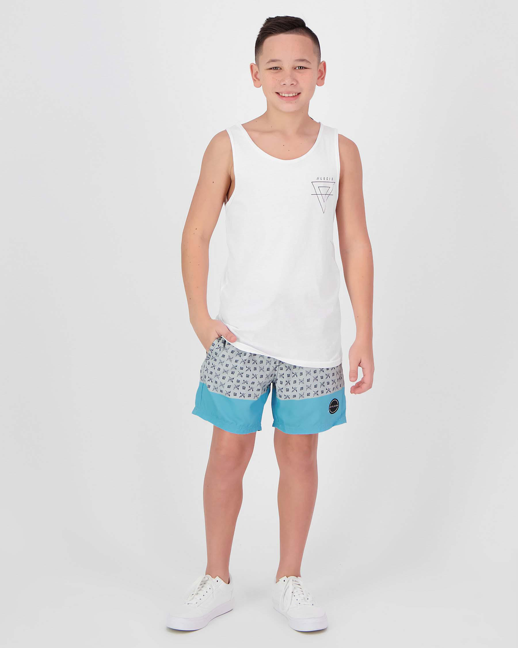 Shop Skylark Boys' Rattle Mully Shorts In Blue - Fast Shipping & Easy ...