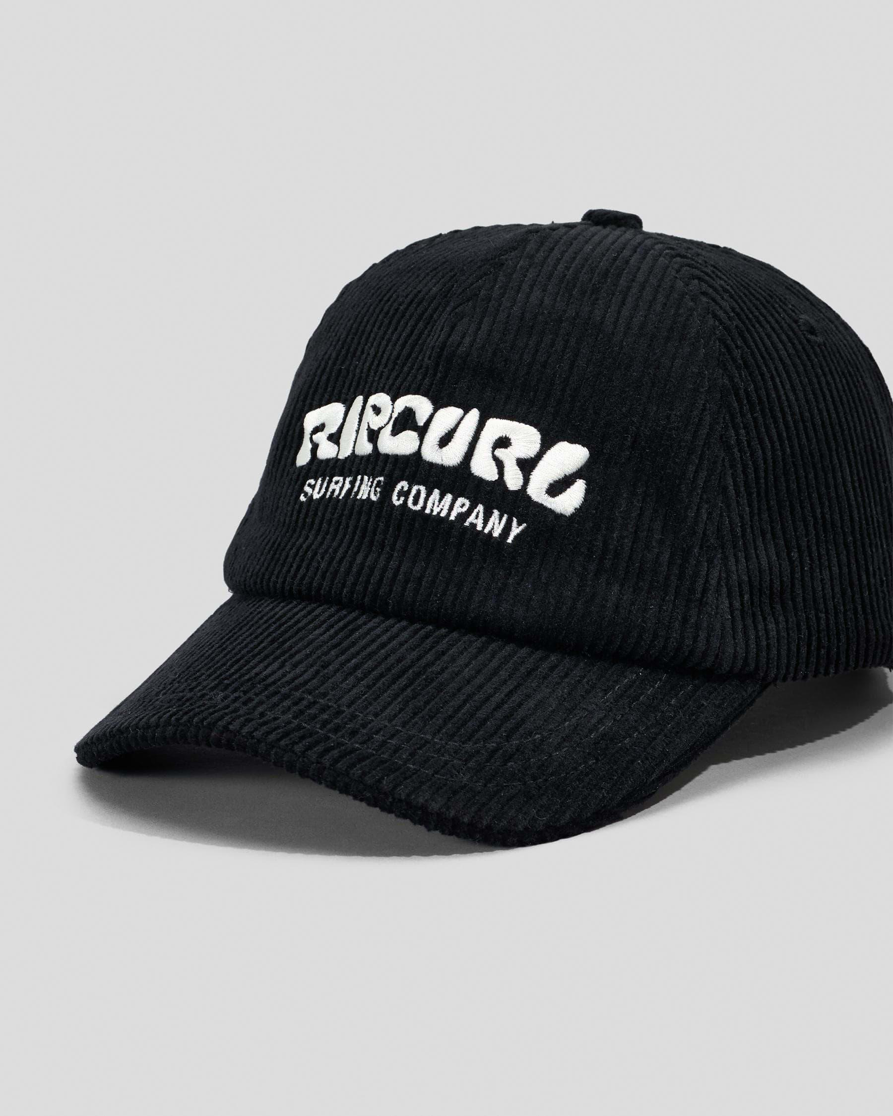 Rip Curl Split Surf Cord Cap In Black - FREE* Shipping & Easy Returns ...