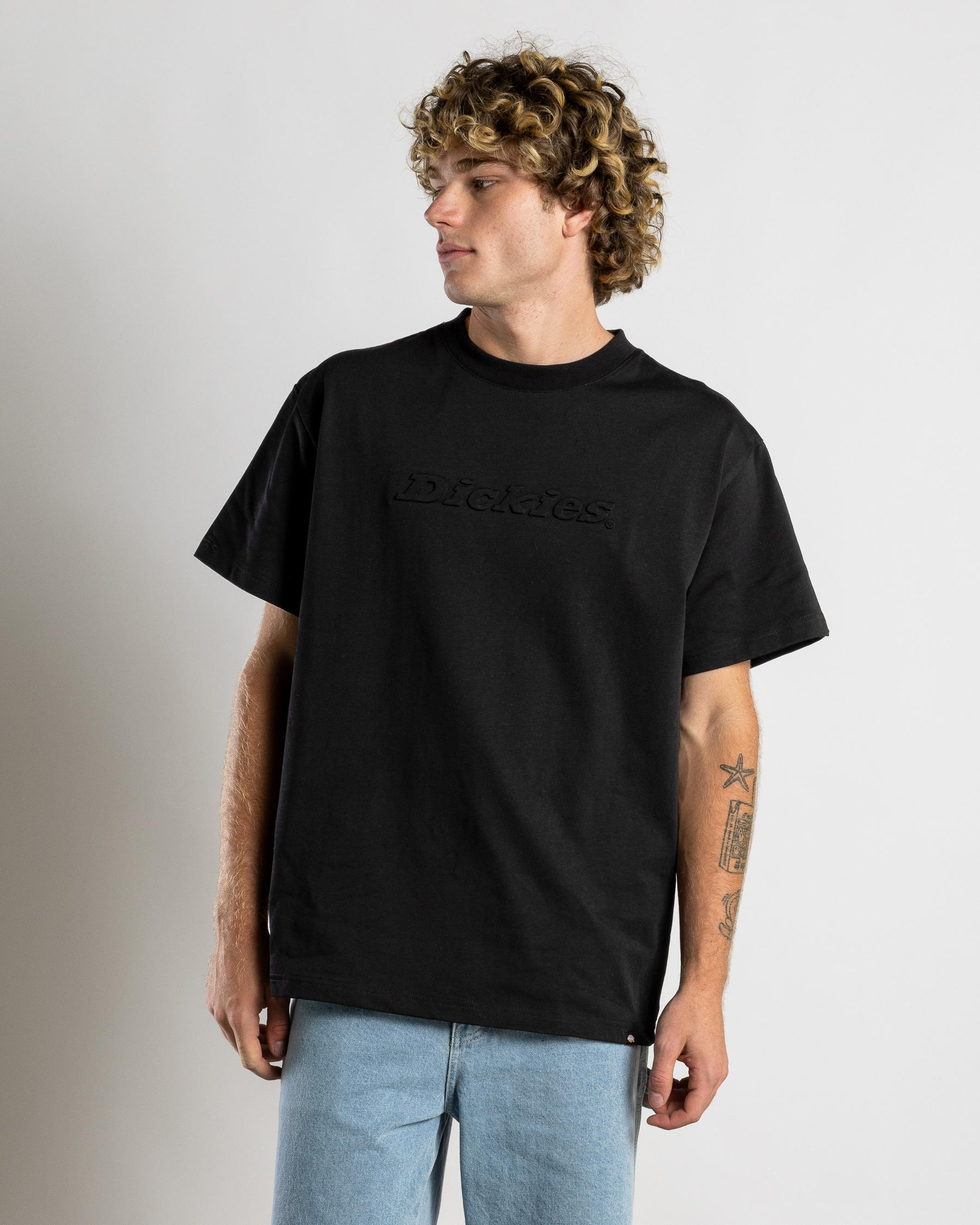 Shop Dickies Standard Double T-Shirt In Black - Fast Shipping & Easy ...