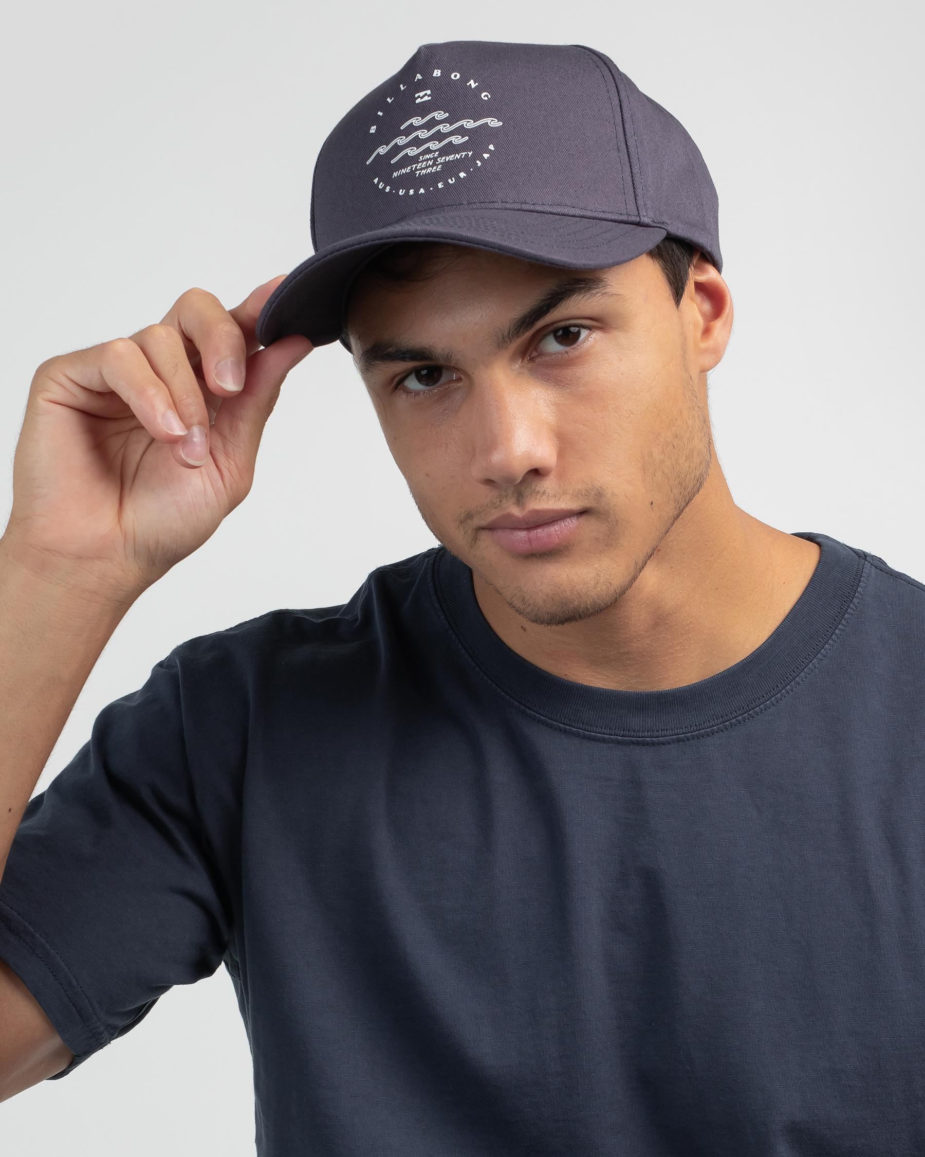 Shop Billabong Wavy Davy Snapback Cap In Navy - Fast Shipping & Easy Returns - City Beach Australia