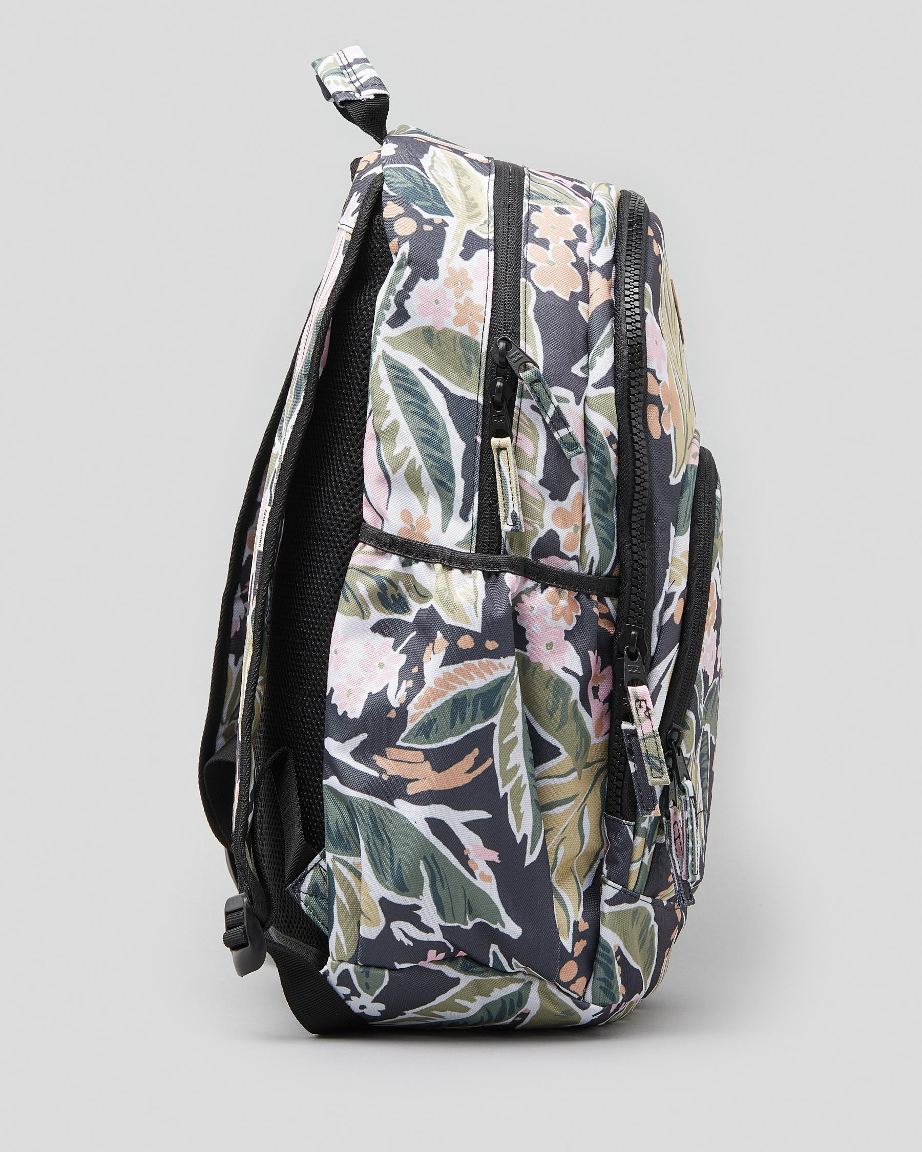 Shop Billabong Sunset Roadie Backpack In Off Black - Fast Shipping ...