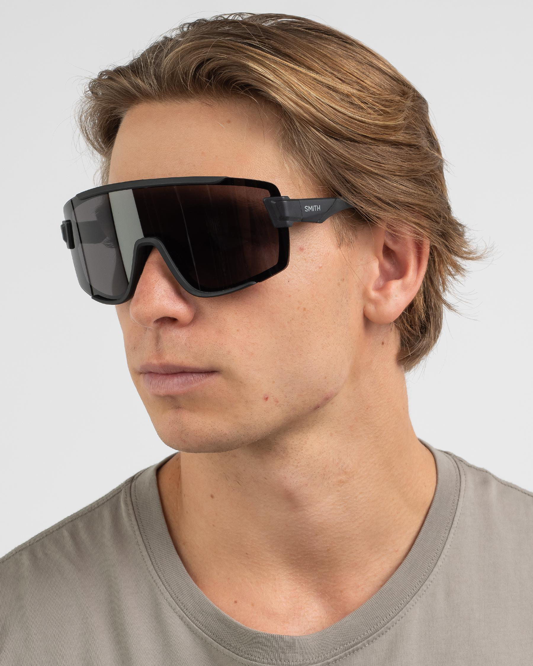 Shop Smith Optics Wildcat Sunglasses In Matte Black - Fast Shipping ...