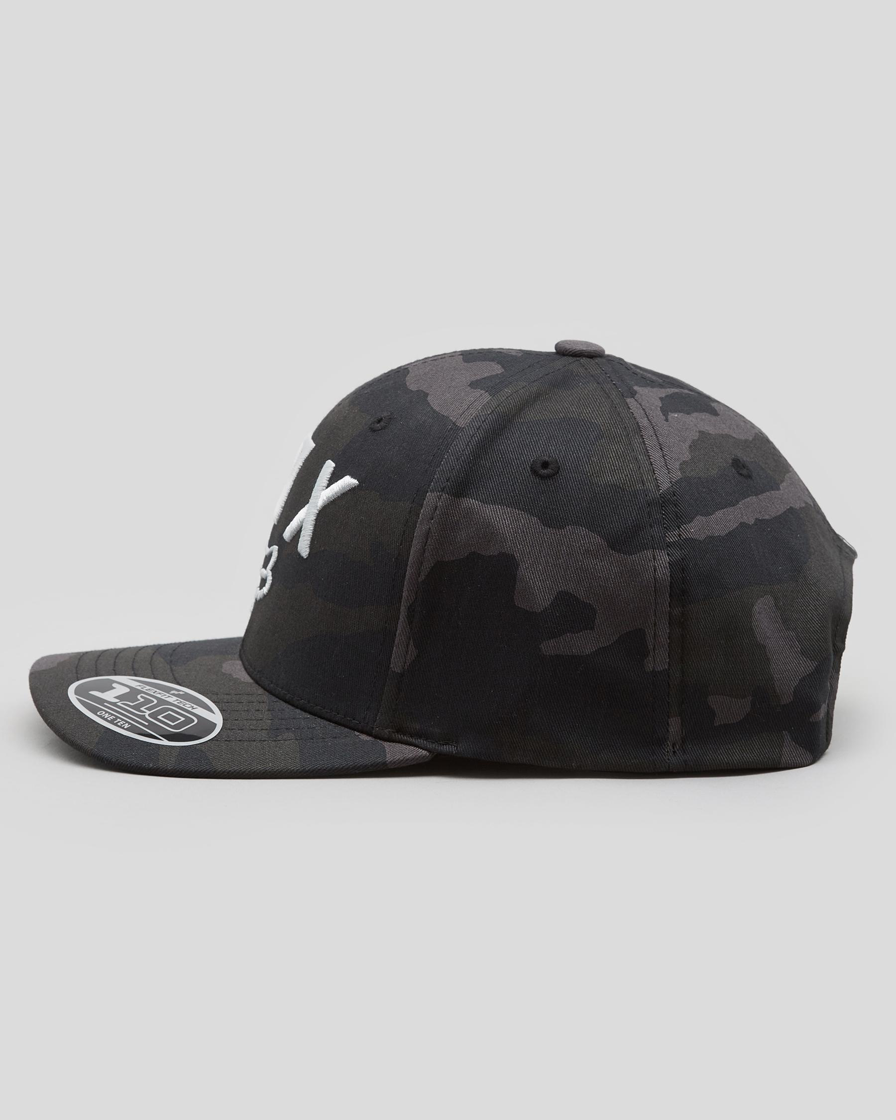 Shop Fox Legacy Moth 110 Cap In Black/ Camo - Fast Shipping & Easy ...