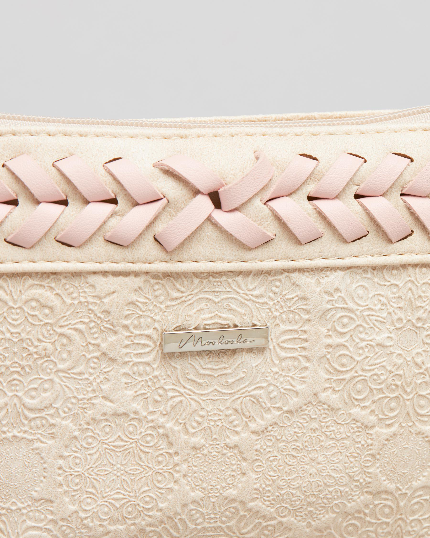 Shop Mooloola Kyla Coin Purse In Sand/pale Pink - Fast Shipping & Easy ...