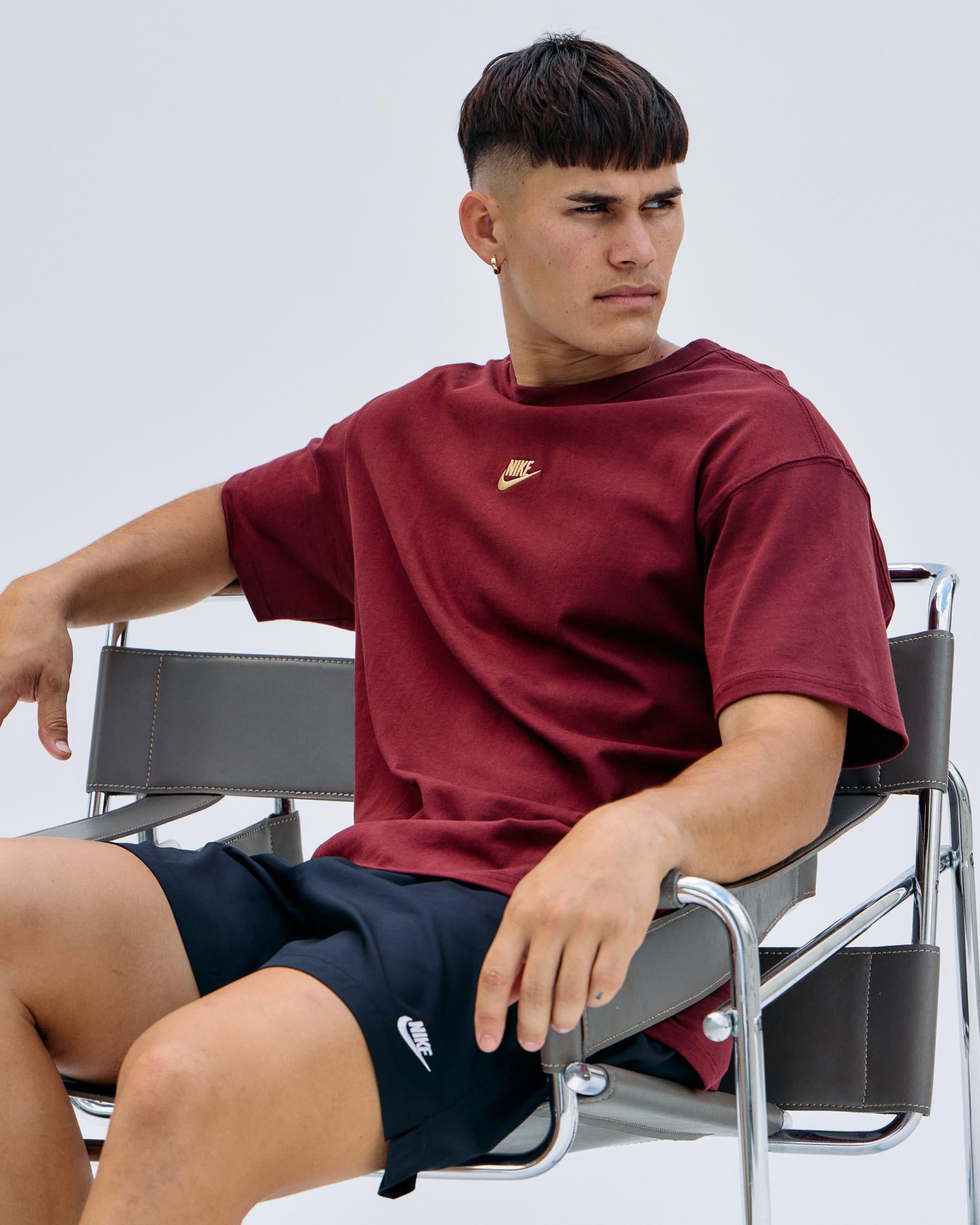 Shop Nike Club Flow Shorts In Black/white - Fast Shipping & Easy ...