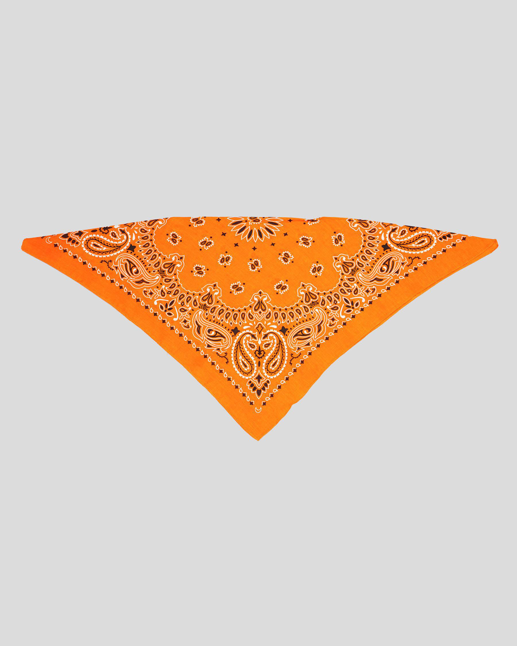 Shop Get It Now Orange Bandana In Orange - Fast Shipping & Easy Returns ...