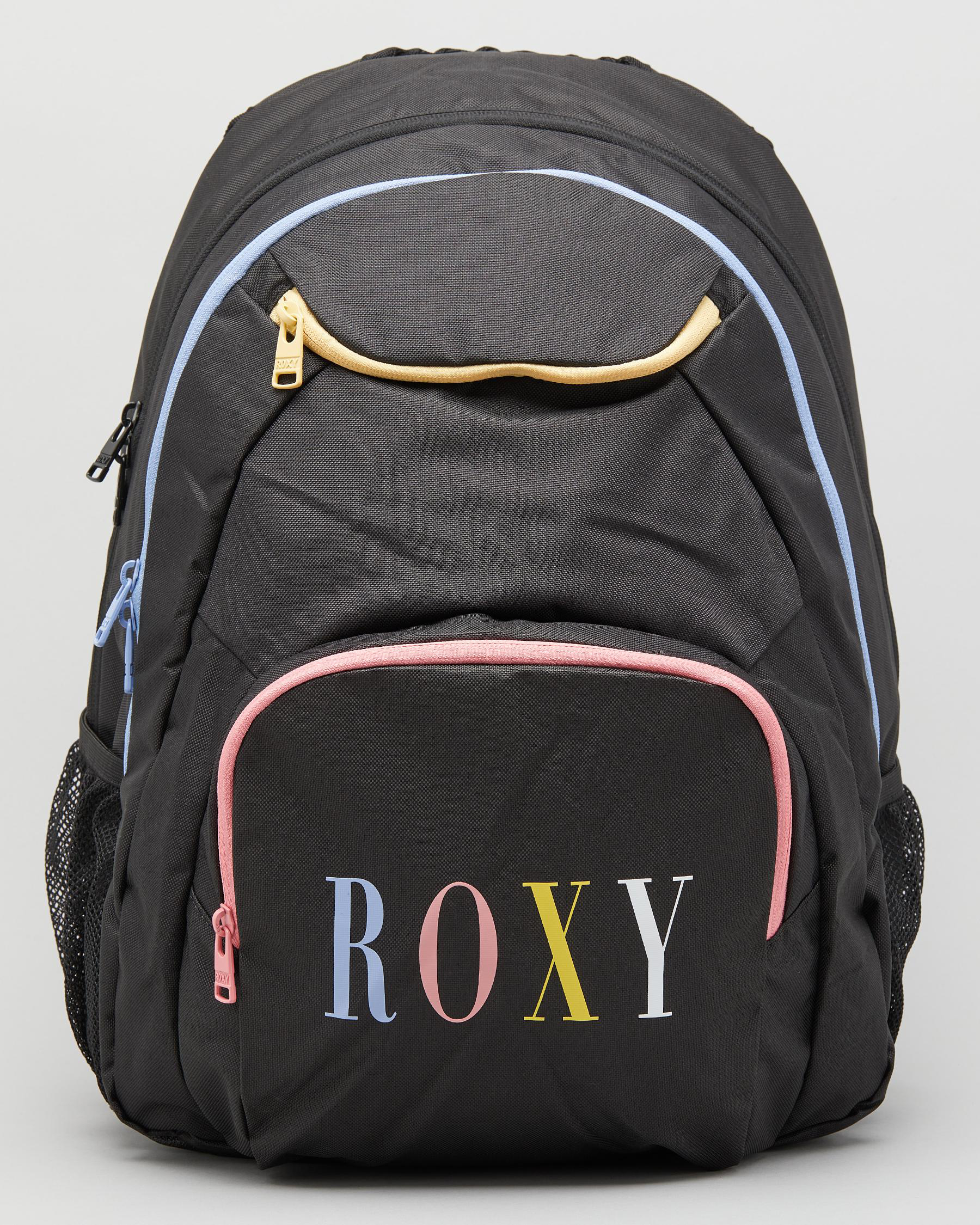 Shop Roxy Shadow Swell Backpack In Anthracite - Fast Shipping & Easy ...