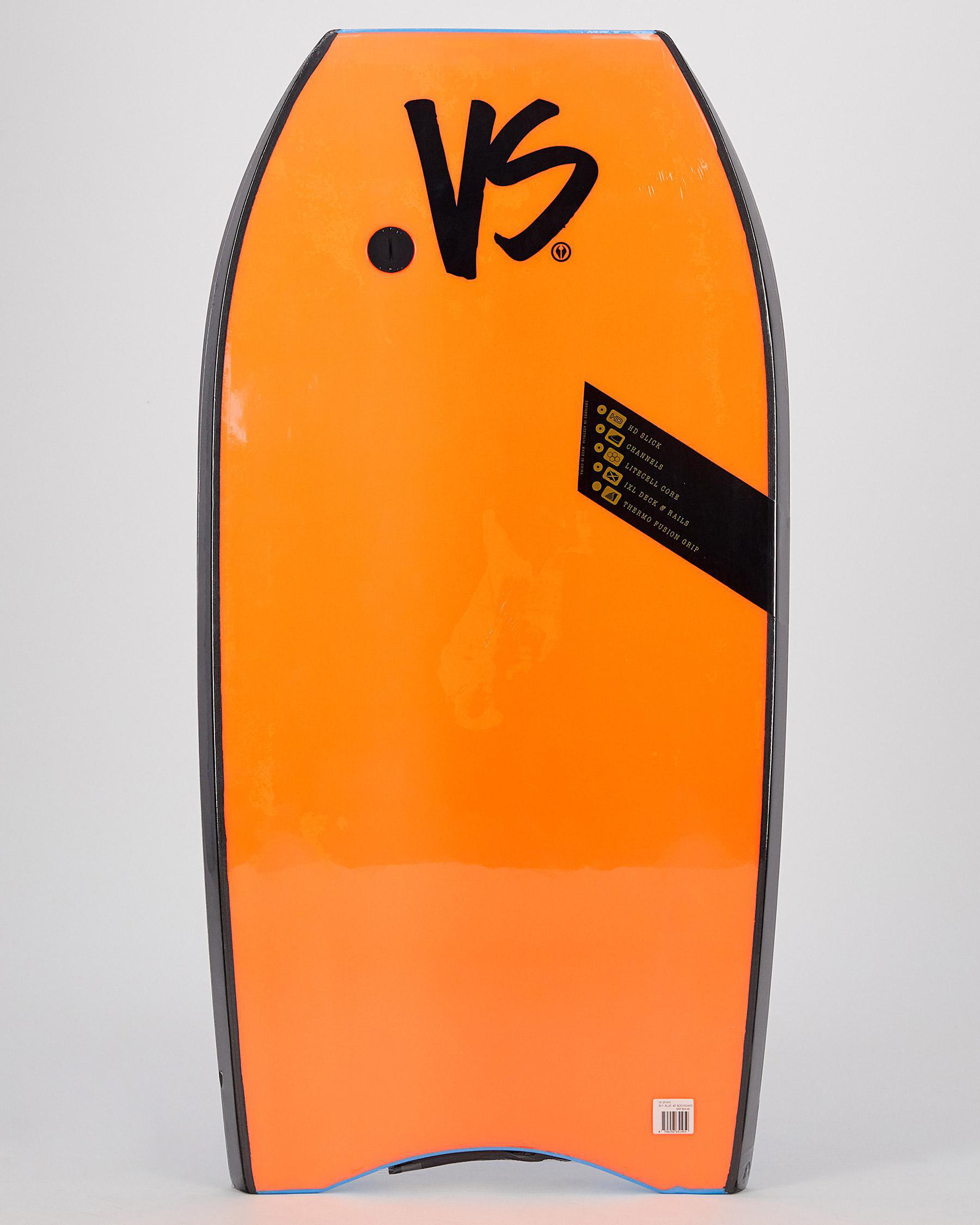 Shop Versus Spark 40" Bodyboard In Sky Blue/fluro Red - Fast Shipping ...