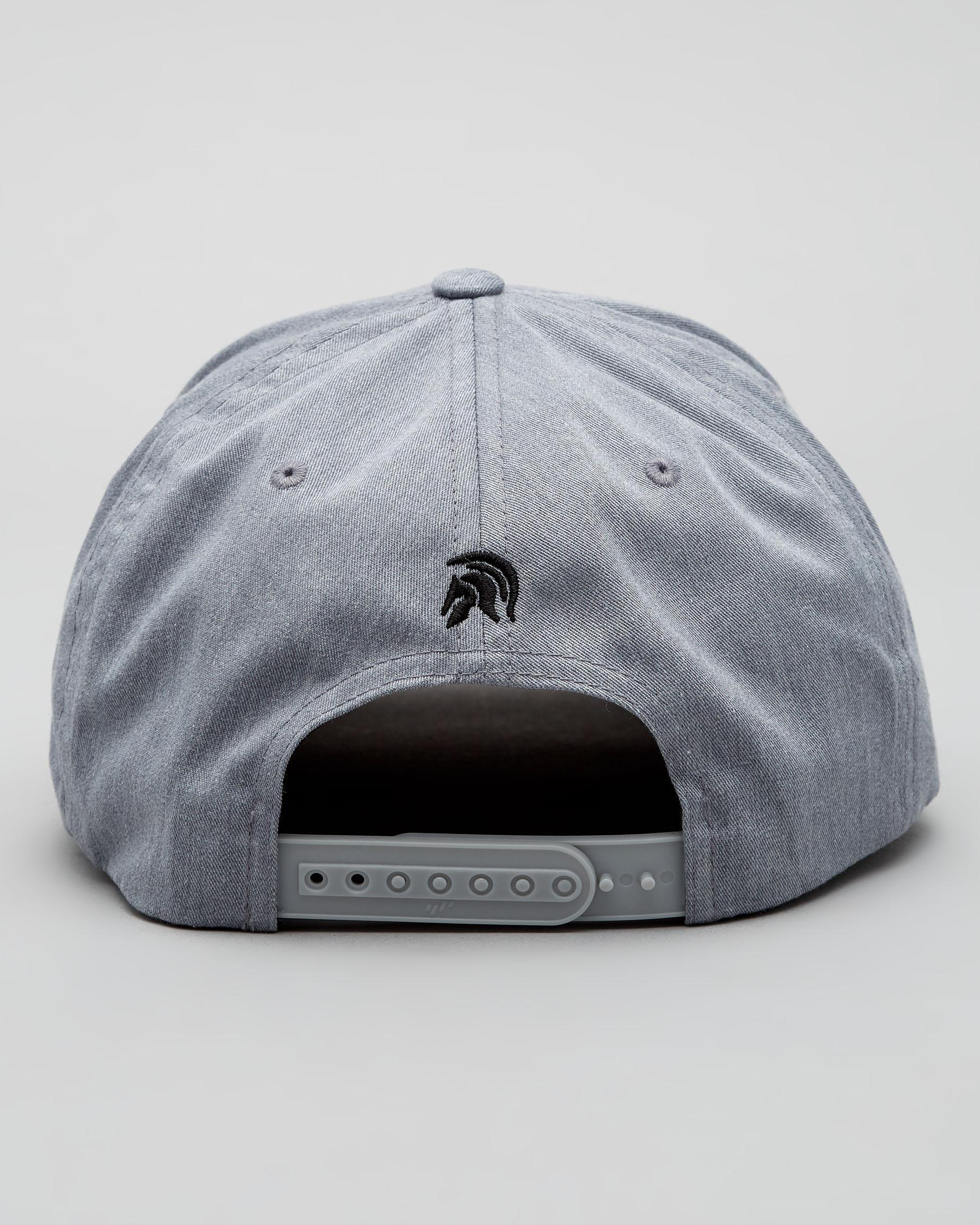 Shop Sparta Infamous Snapback Cap In Grey Heather - Fast Shipping ...