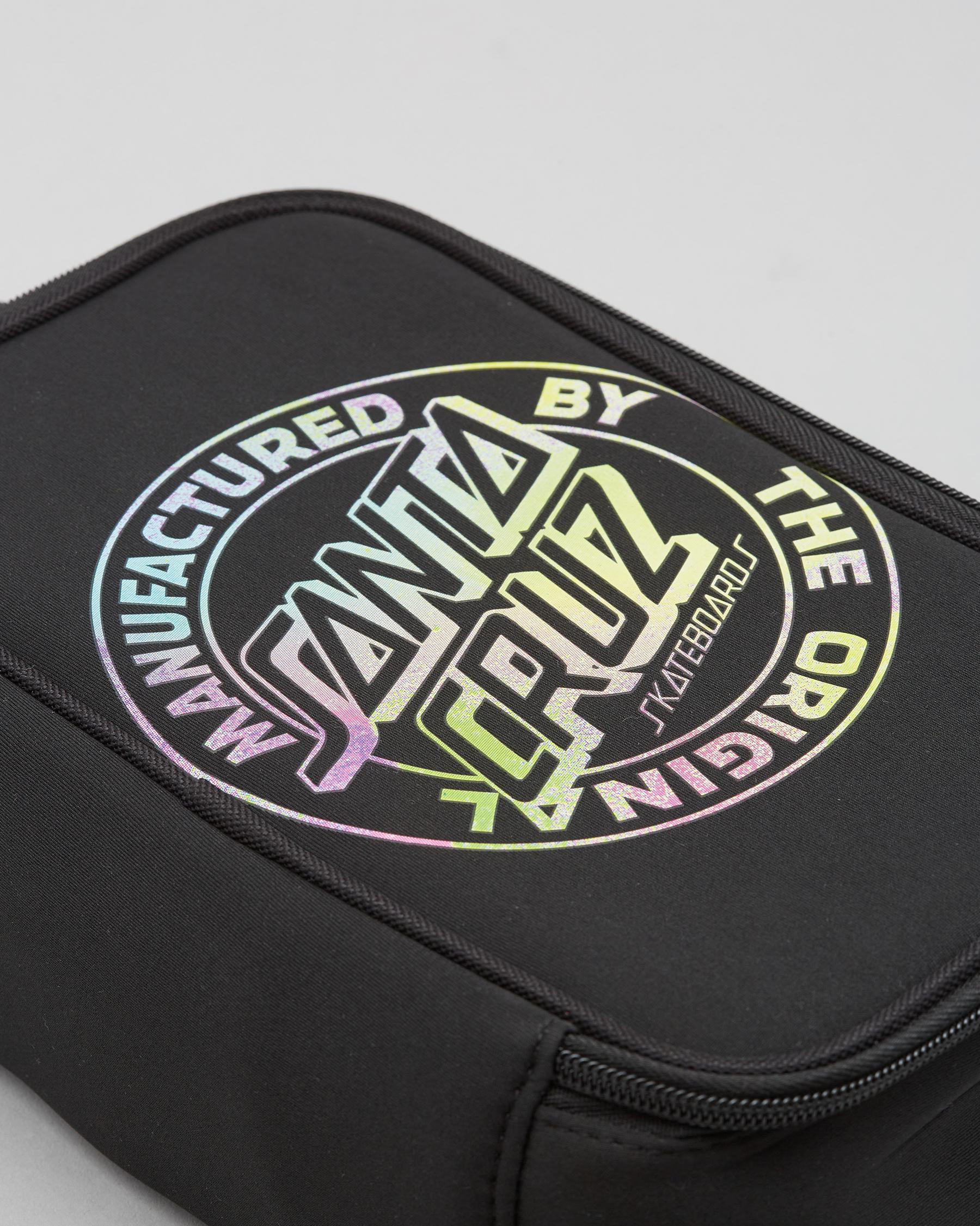 Shop Santa Cruz MFG Dot Burst Lunchbox In Black - Fast Shipping & Easy ...