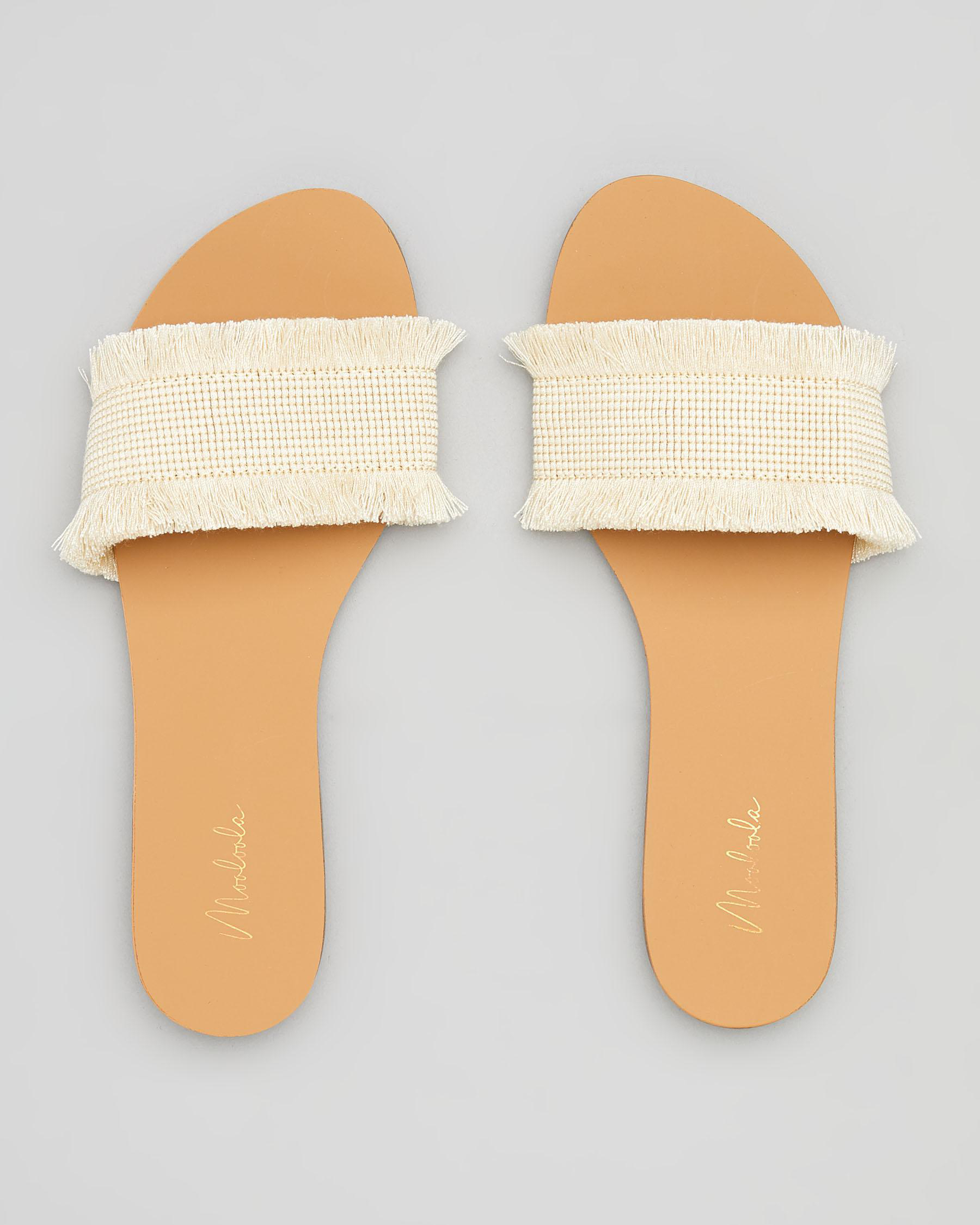 Shop Mooloola Ellie Sandals In Natural - Fast Shipping & Easy Returns ...