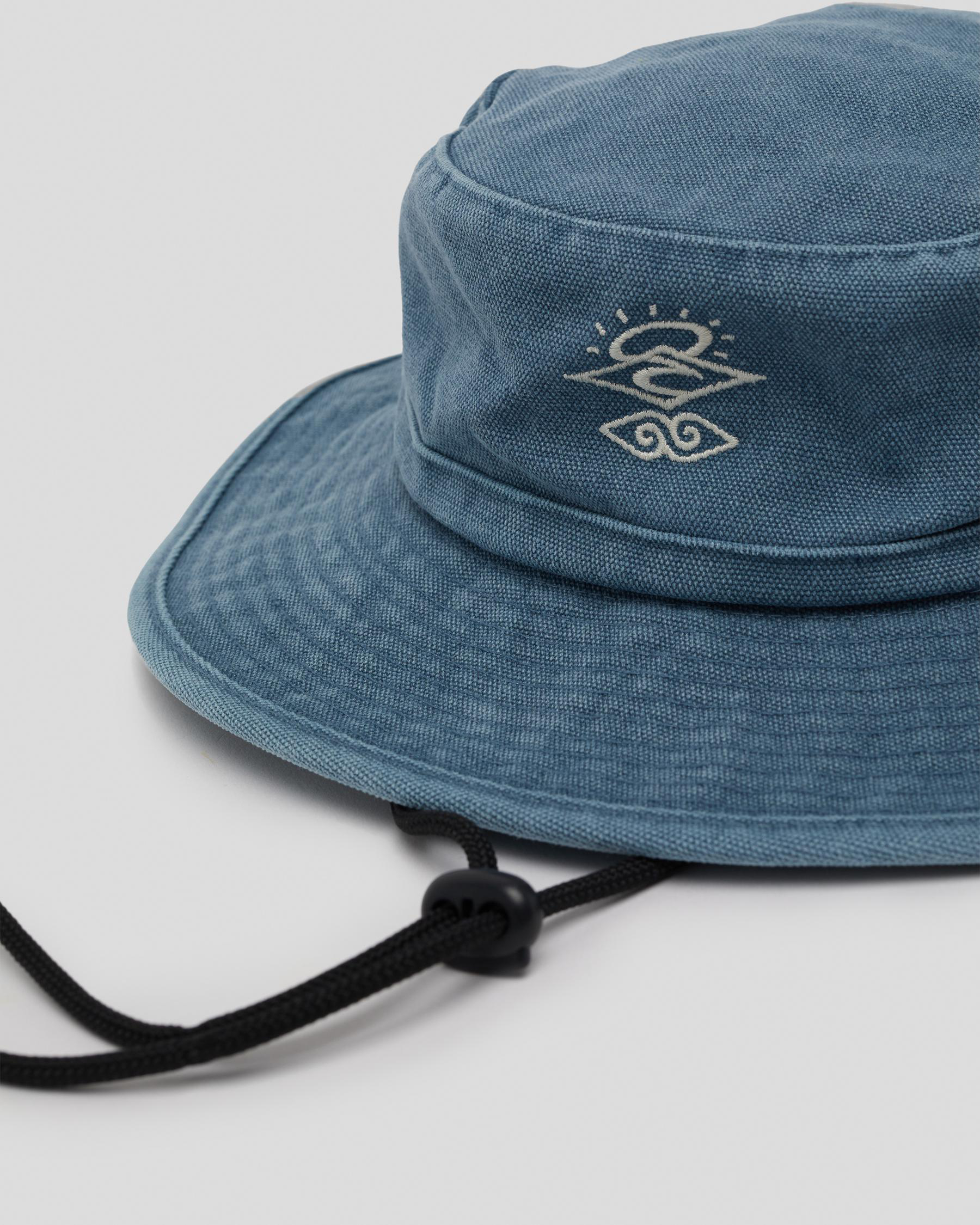 Shop Rip Curl Searcher Mid Brim Hat In Slate - Fast Shipping & Easy ...