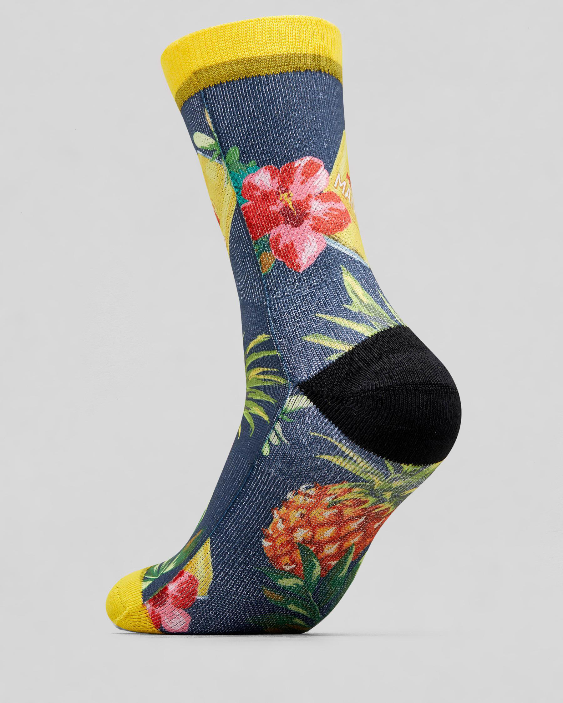 Shop Milton Mango Bowen Socks In Multi - Fast Shipping & Easy Returns ...