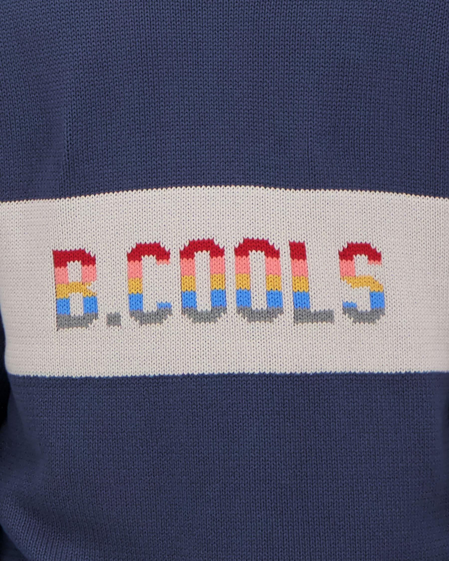Shop Barney Cools B.Cools Crew Knit In Navy - Fast Shipping & Easy ...