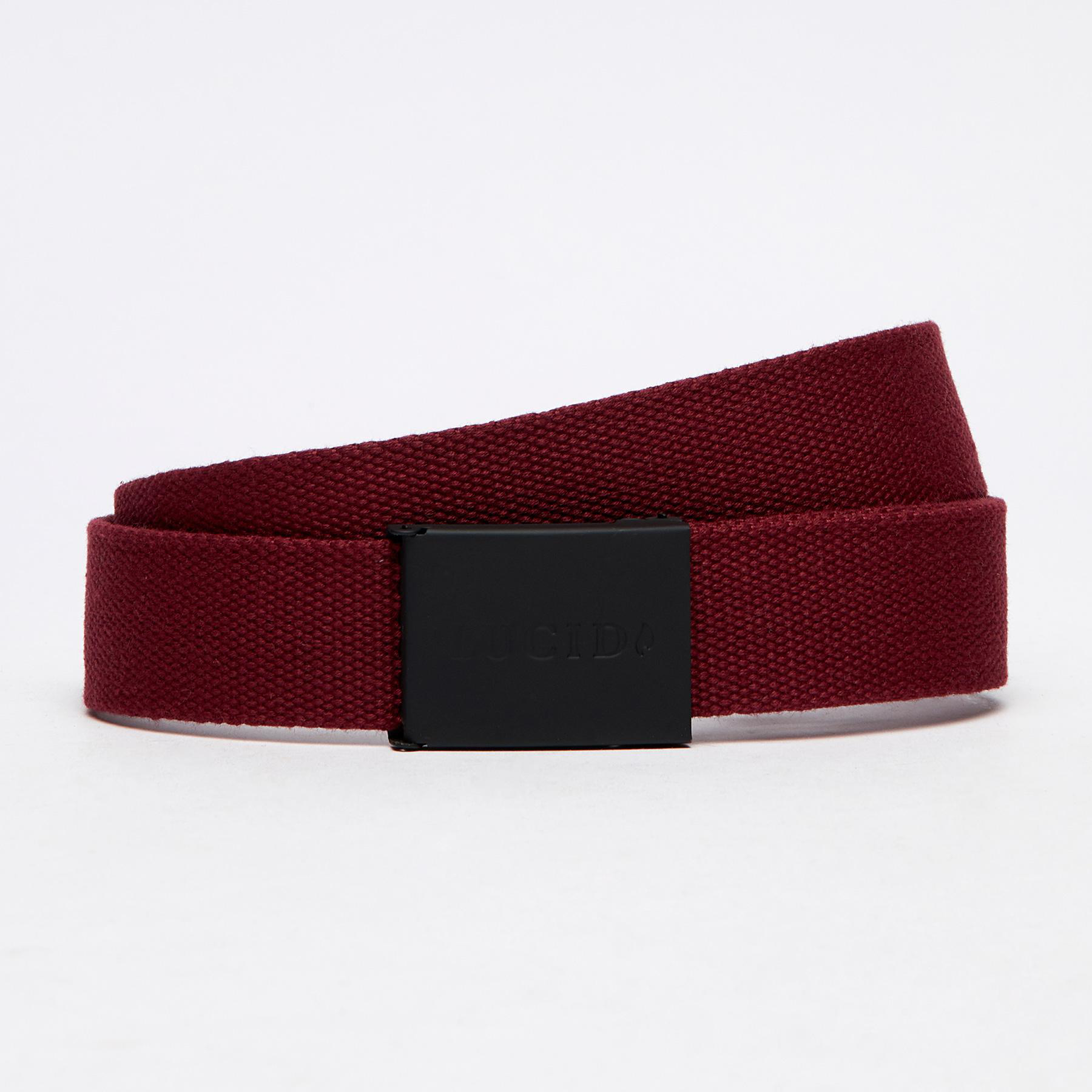 Shop Lucid Viper Web Belt In Burgundy - Fast Shipping & Easy Returns ...
