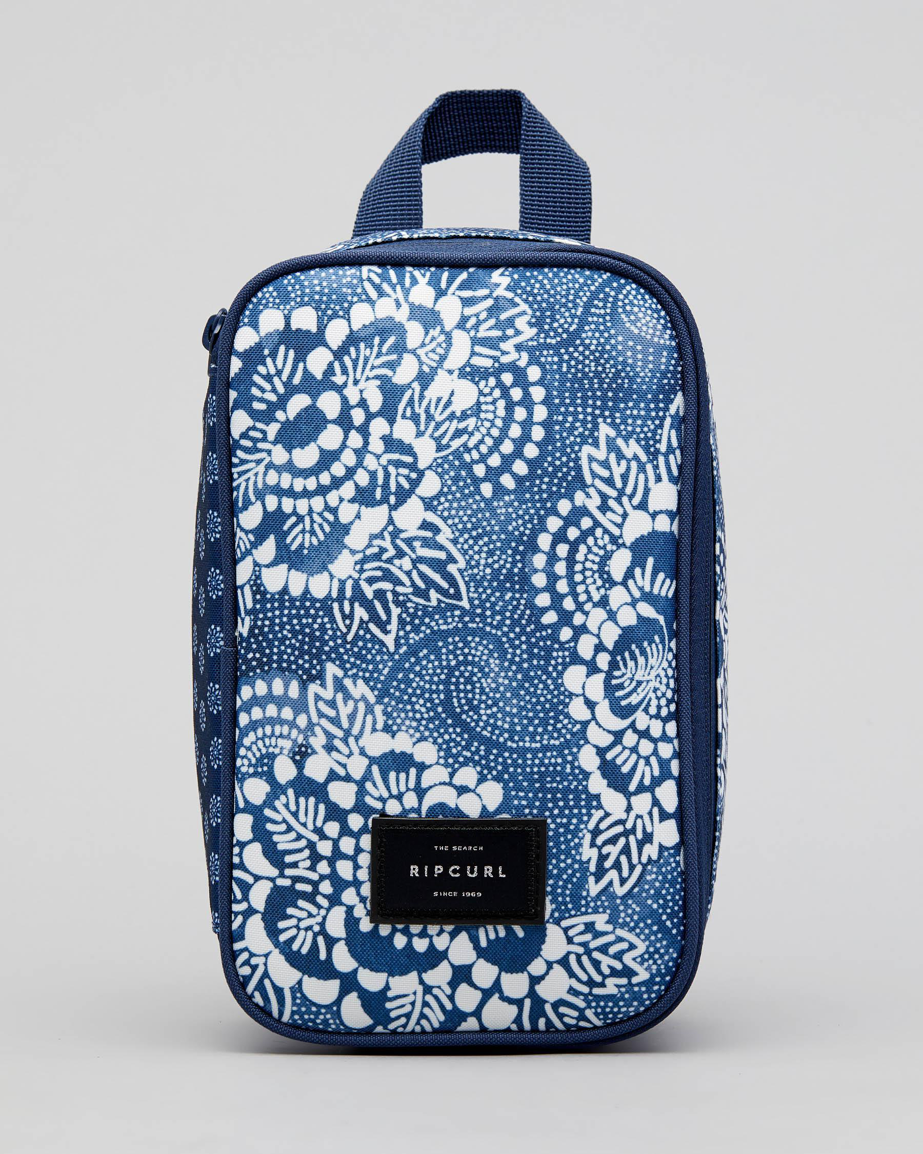 Shop Rip Curl Coastal View Lunch Box In Navy - Fast Shipping & Easy ...