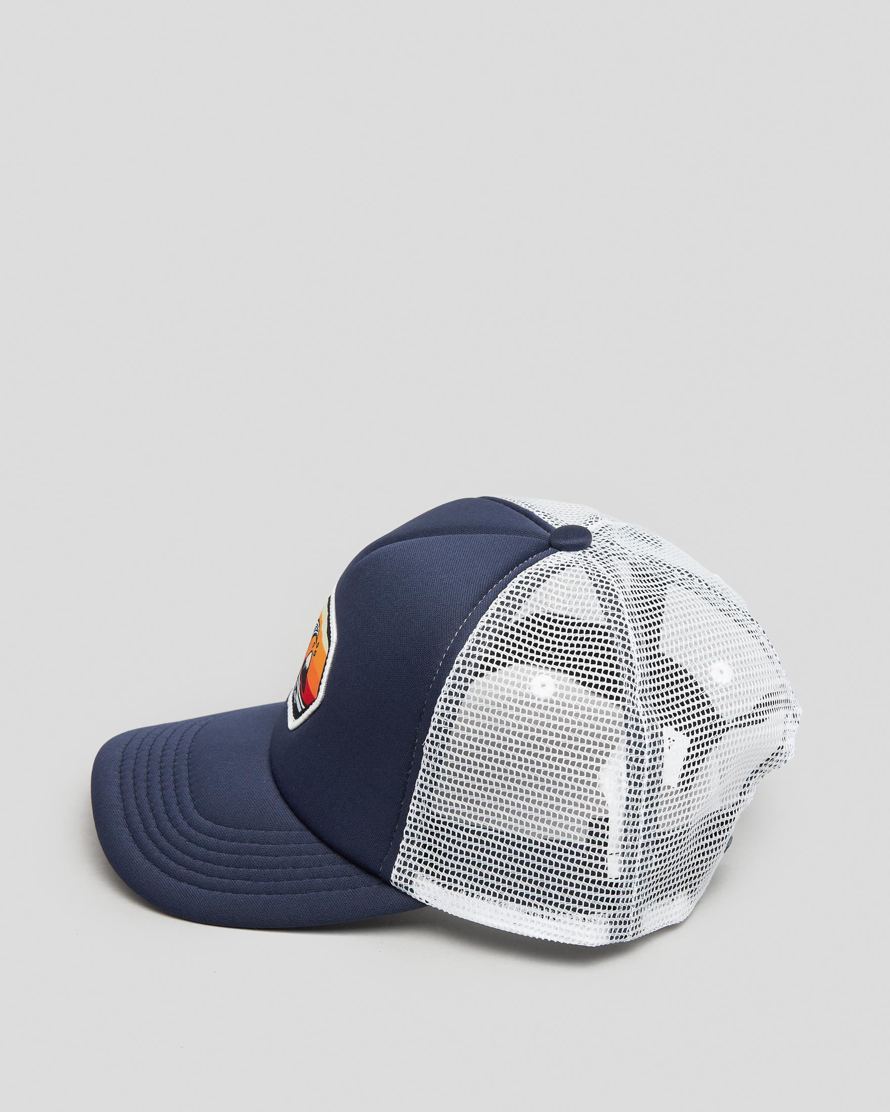 Shop Quiksilver Boys' Slab Hunter Cap In Navy Blazer - Fast Shipping ...