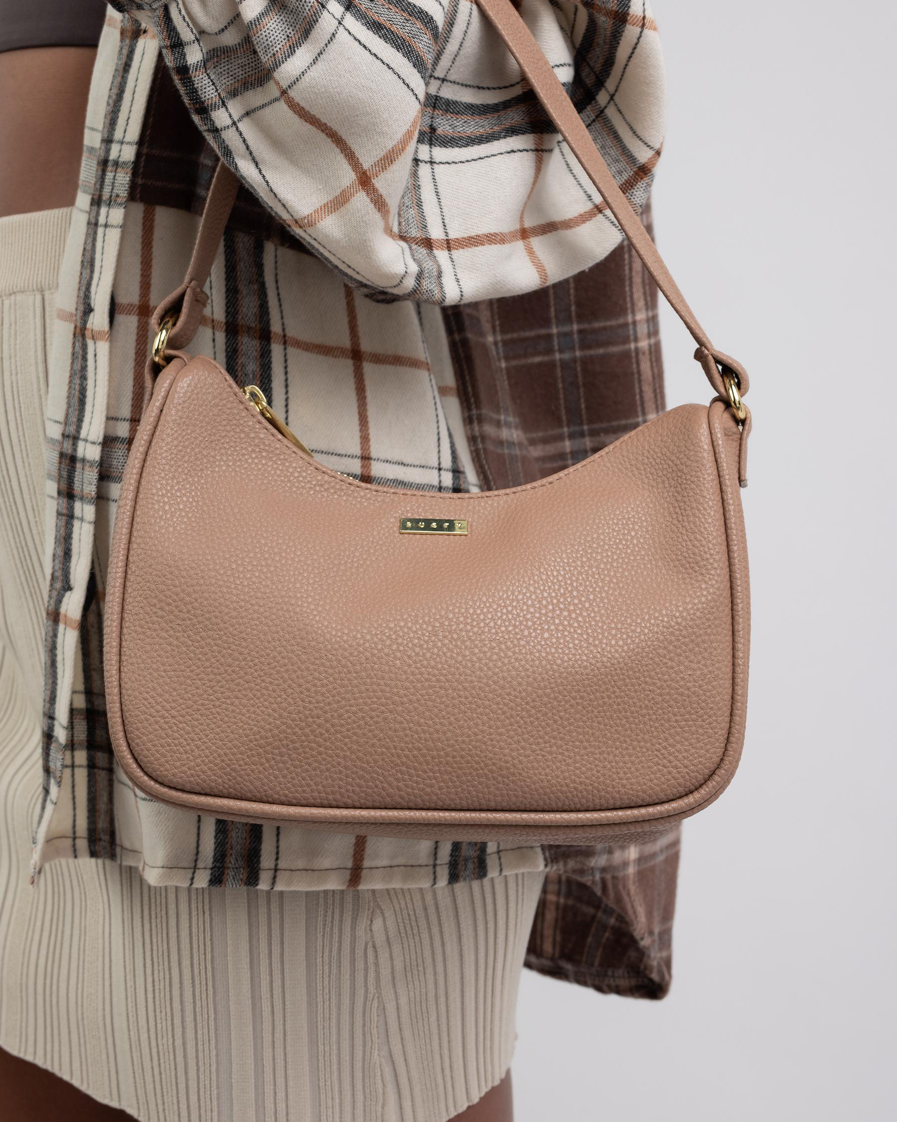 Shop Rusty Frankie Hand Bag In Latte - Fast Shipping & Easy Returns ...