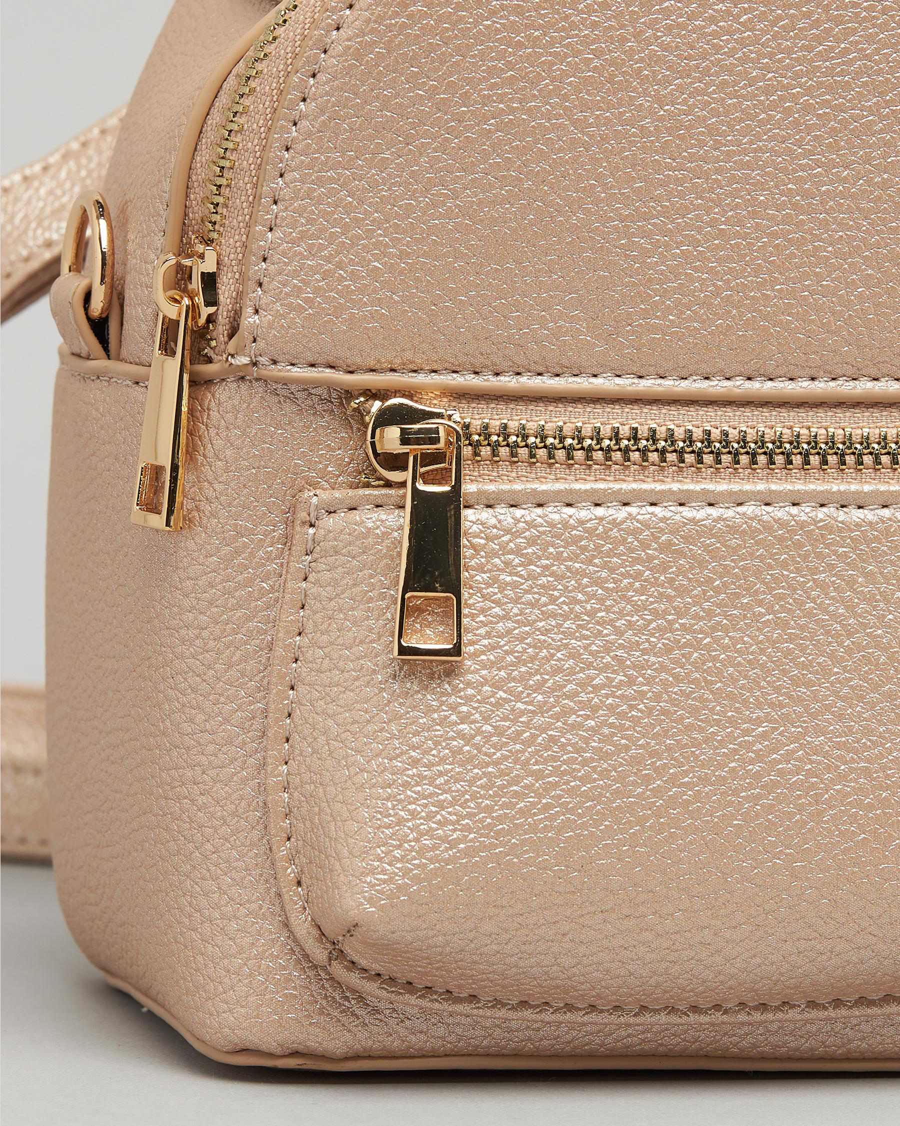 Shop Ava And Ever Jenny Mini Backpack In Rose Gold - Fast Shipping ...