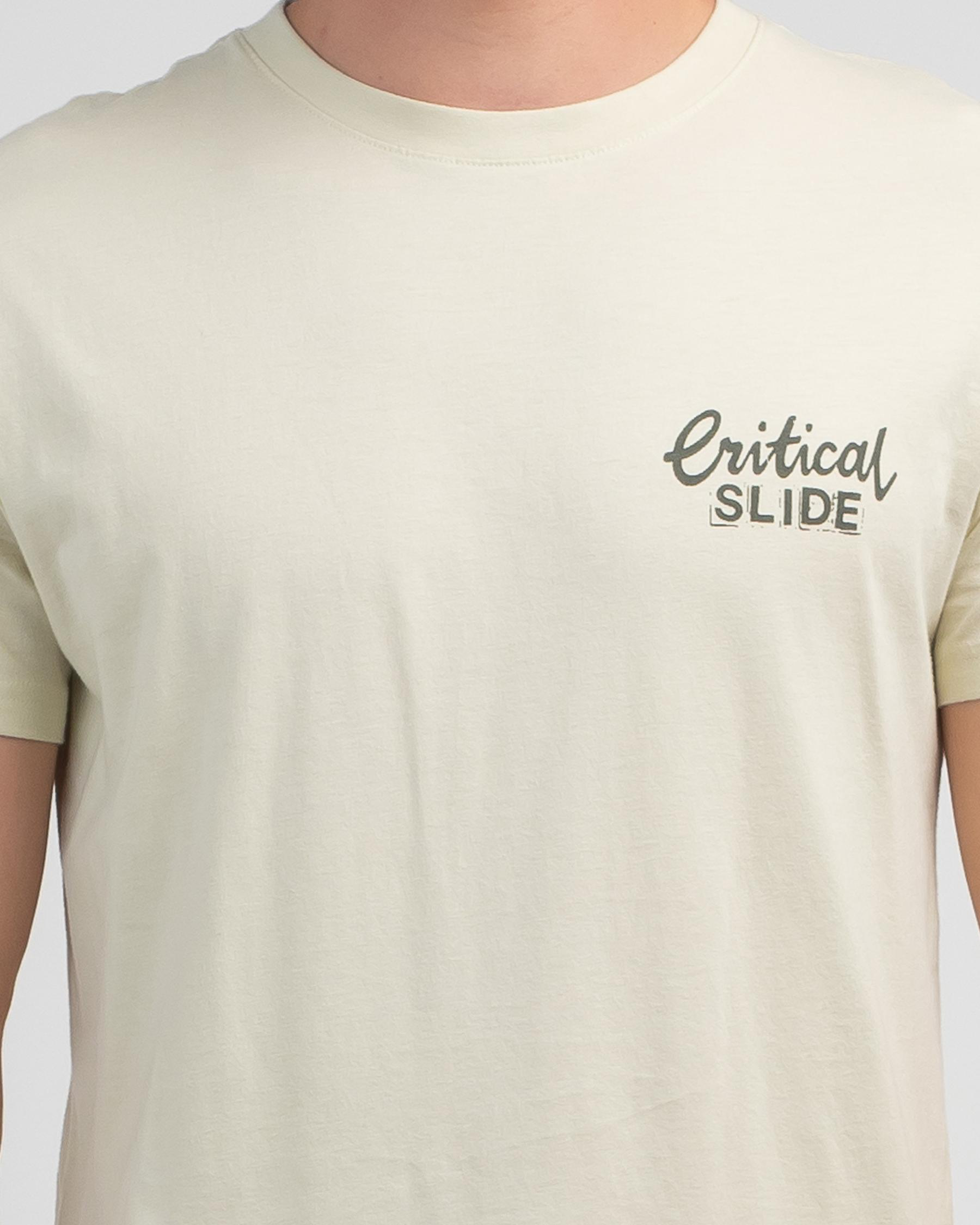 Shop The Critical Slide Society Creator T-Shirt In Sand - Fast Shipping ...