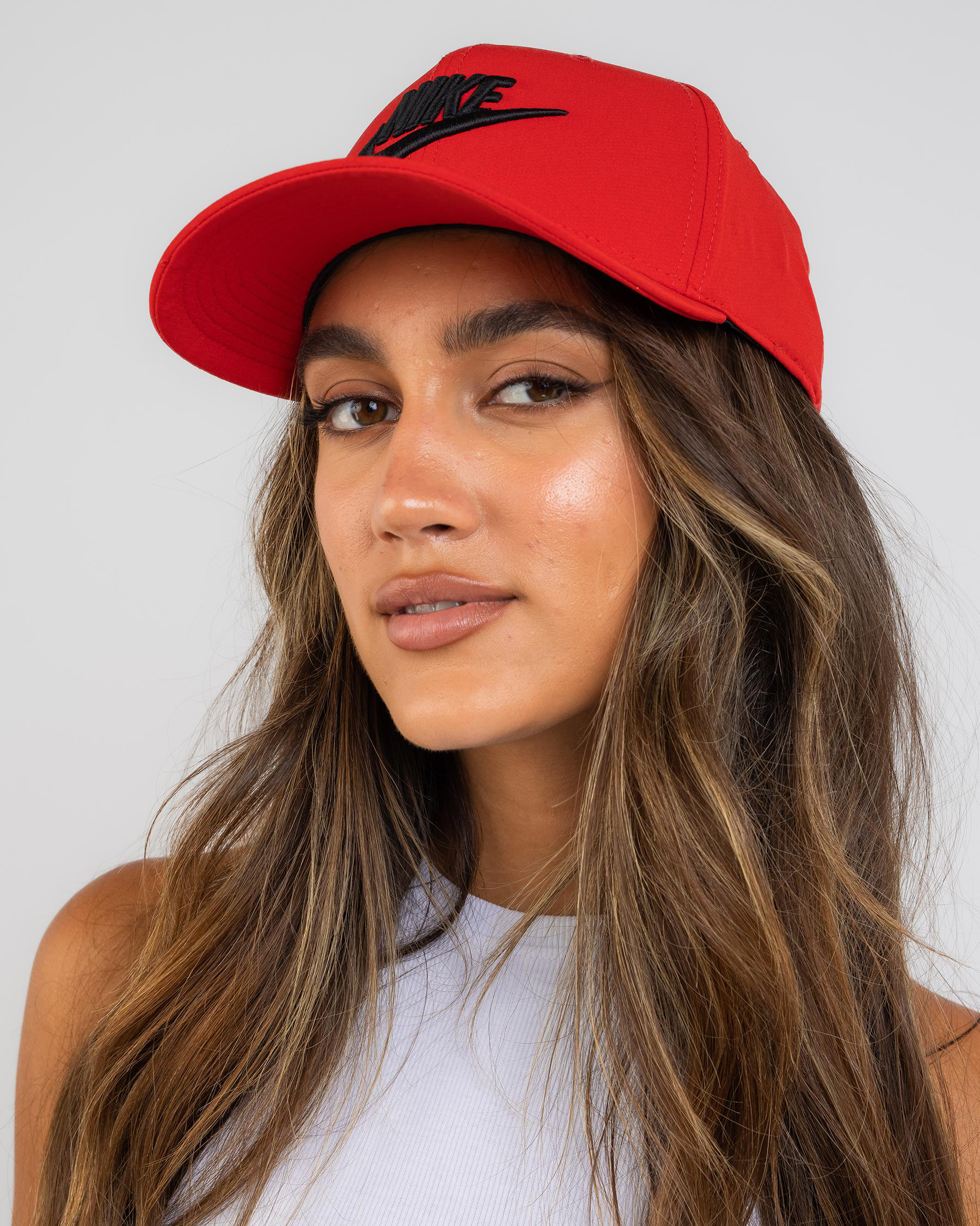 Shop Nike NSW DF Futura Cap In University Red/black - Fast Shipping ...