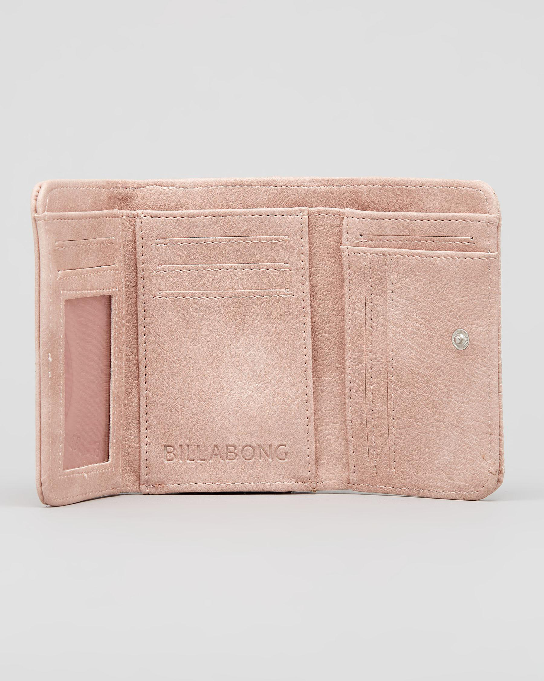 Shop Billabong New Dawn Wallet In Peach Parfait - Fast Shipping & Easy ...