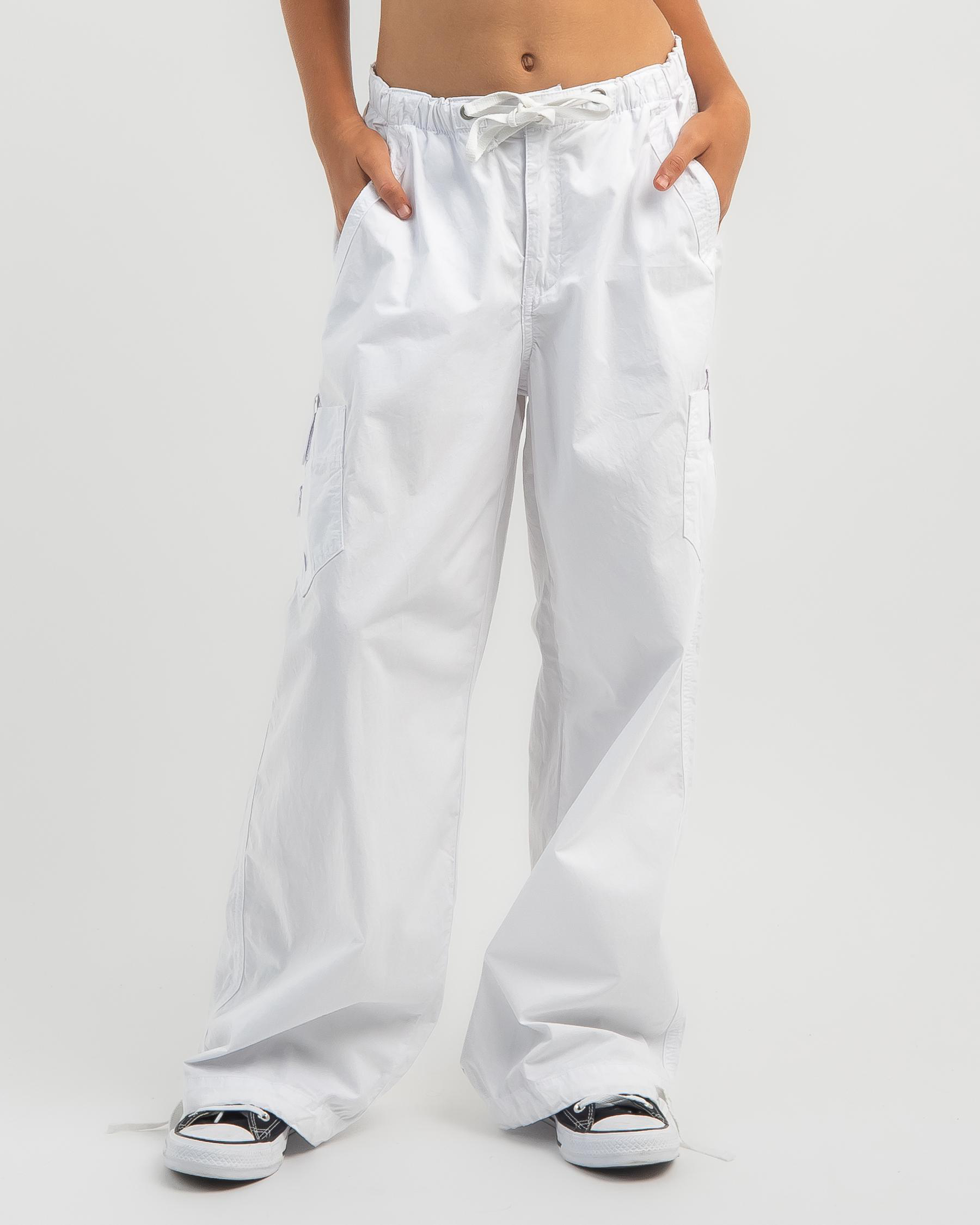 Shop Ava And Ever Girls' Hawk Pants In White - Fast Shipping & Easy ...