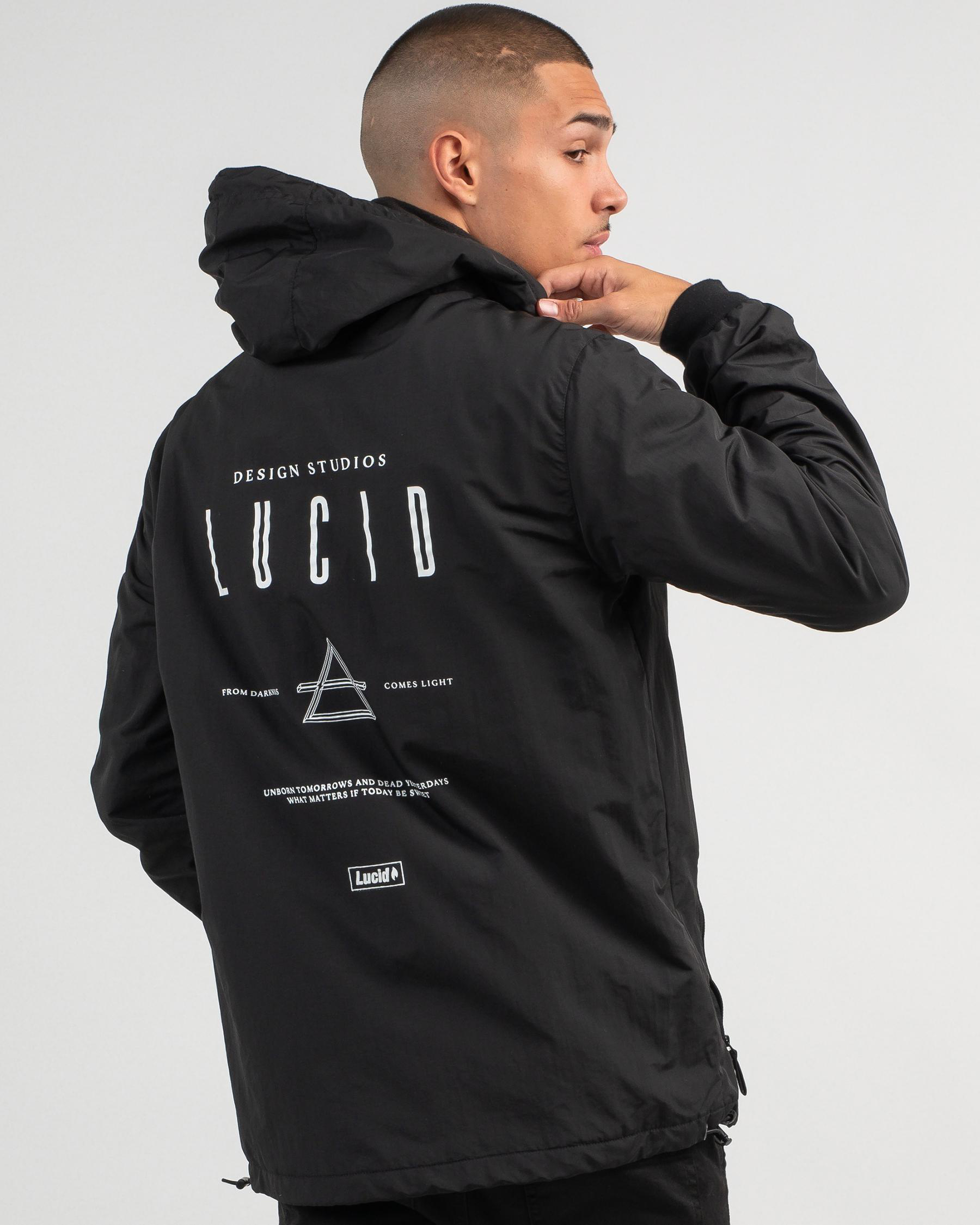 Shop Lucid Twilight Hooded Jacket In Black - Fast Shipping & Easy ...