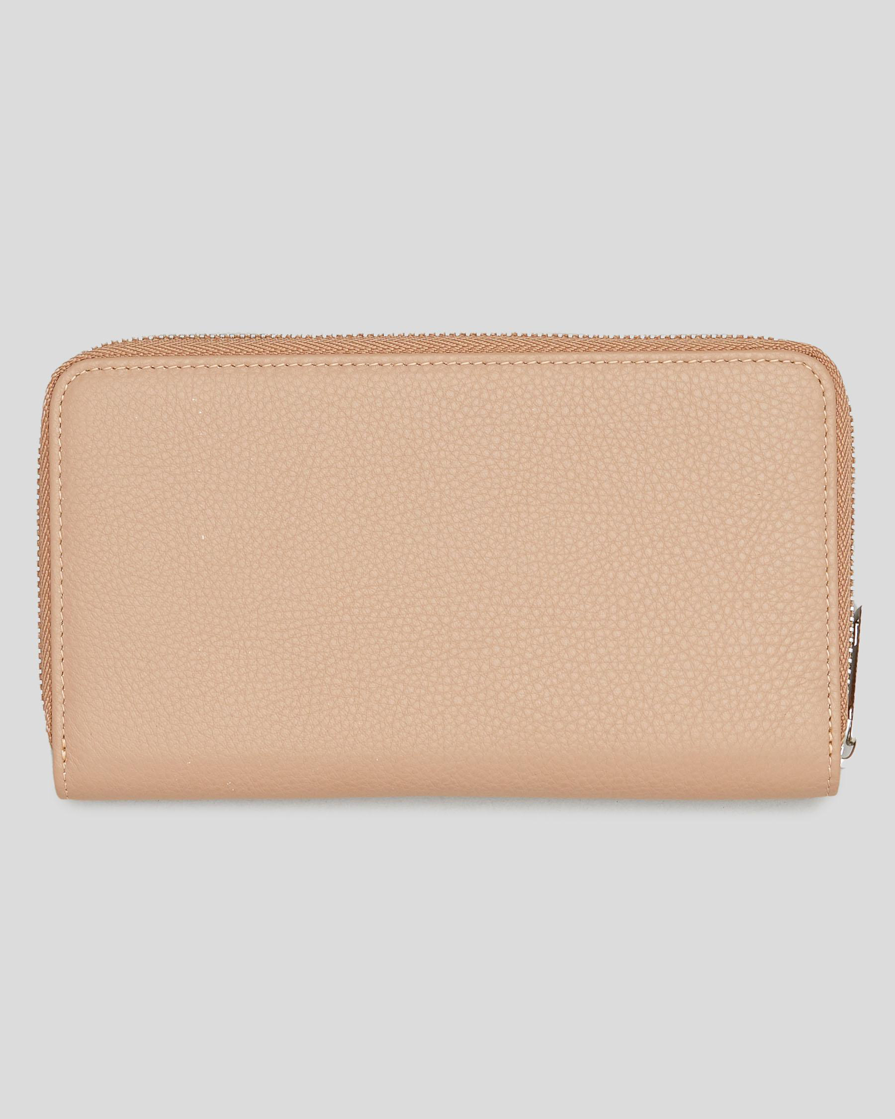 Shop Rusty Grace Leather Wallet In Latte - Fast Shipping & Easy Returns ...