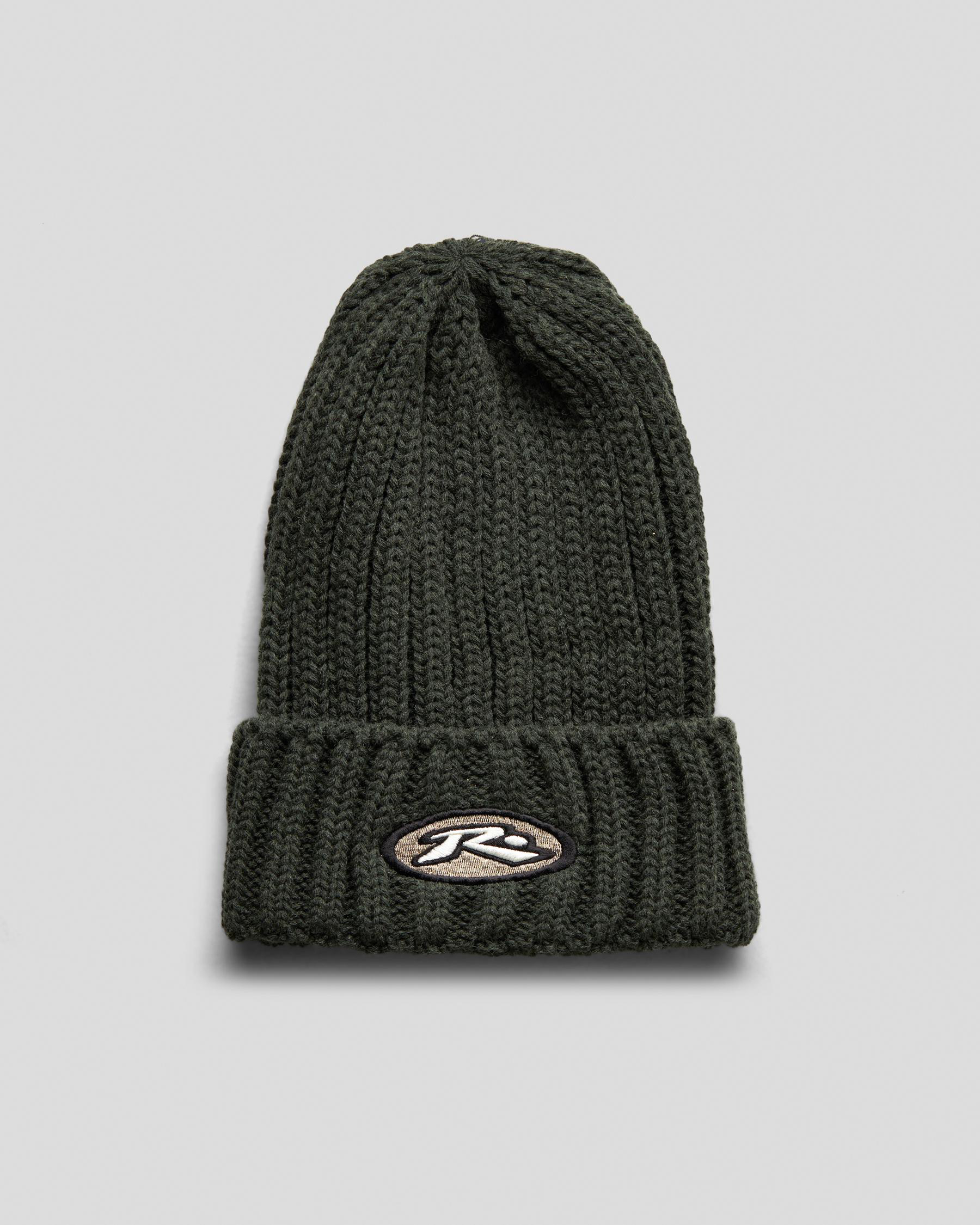 Shop Rusty Railroad Beanie In Shadow Army - Fast Shipping & Easy ...