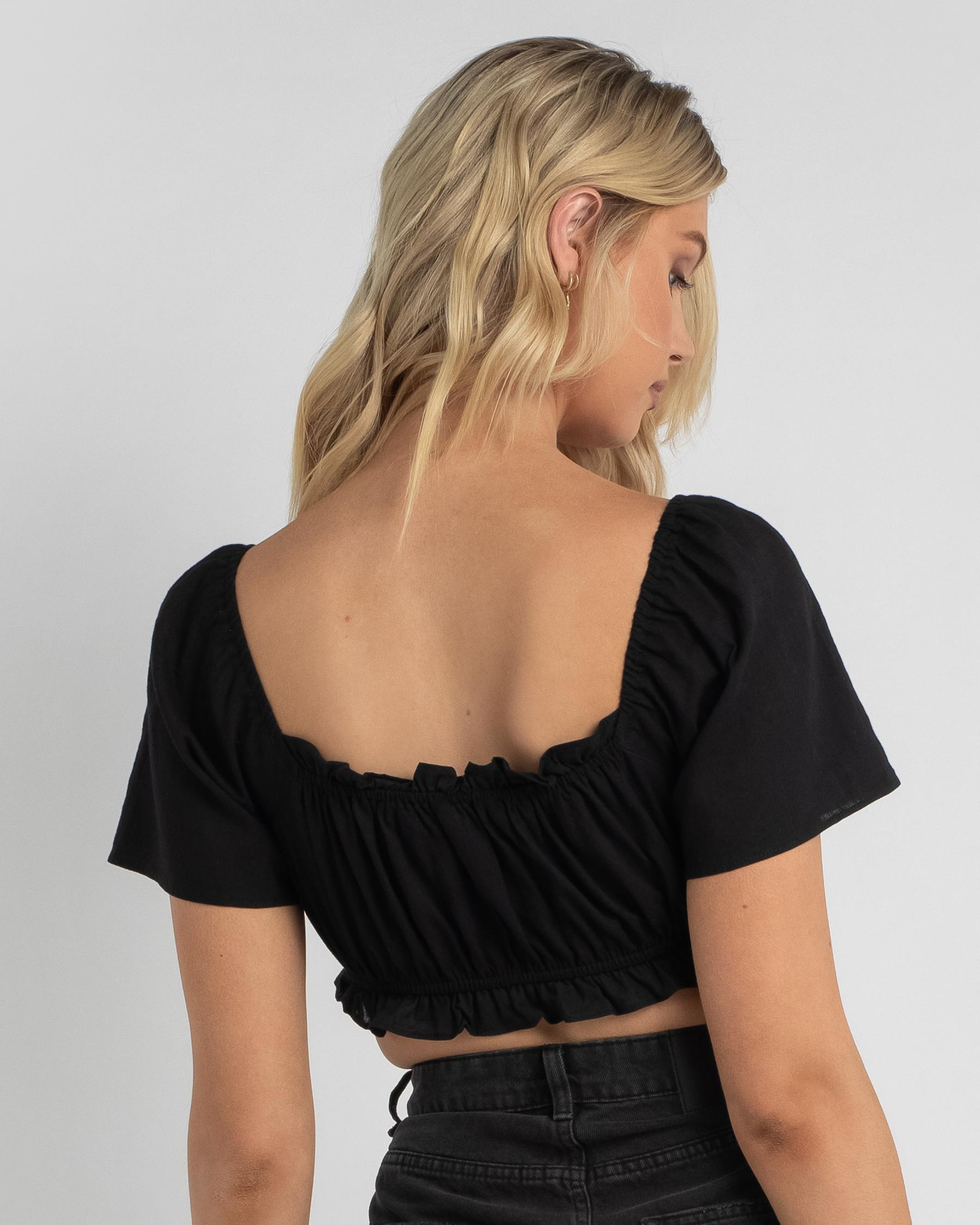Shop Mooloola Ronan Top In Black - Fast Shipping & Easy Returns - City ...