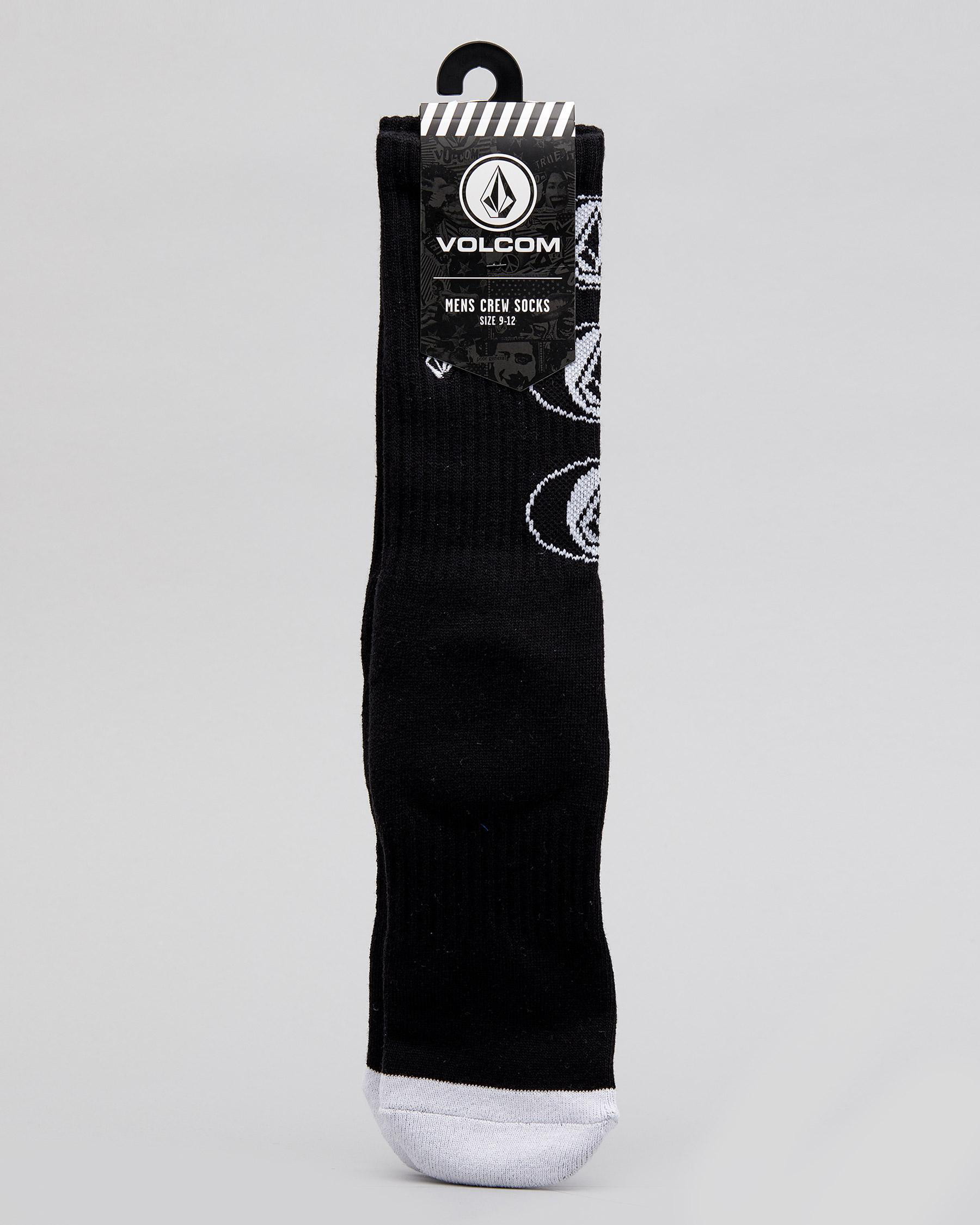 Shop Volcom Vibes Socks In Black - Fast Shipping & Easy Returns - City ...